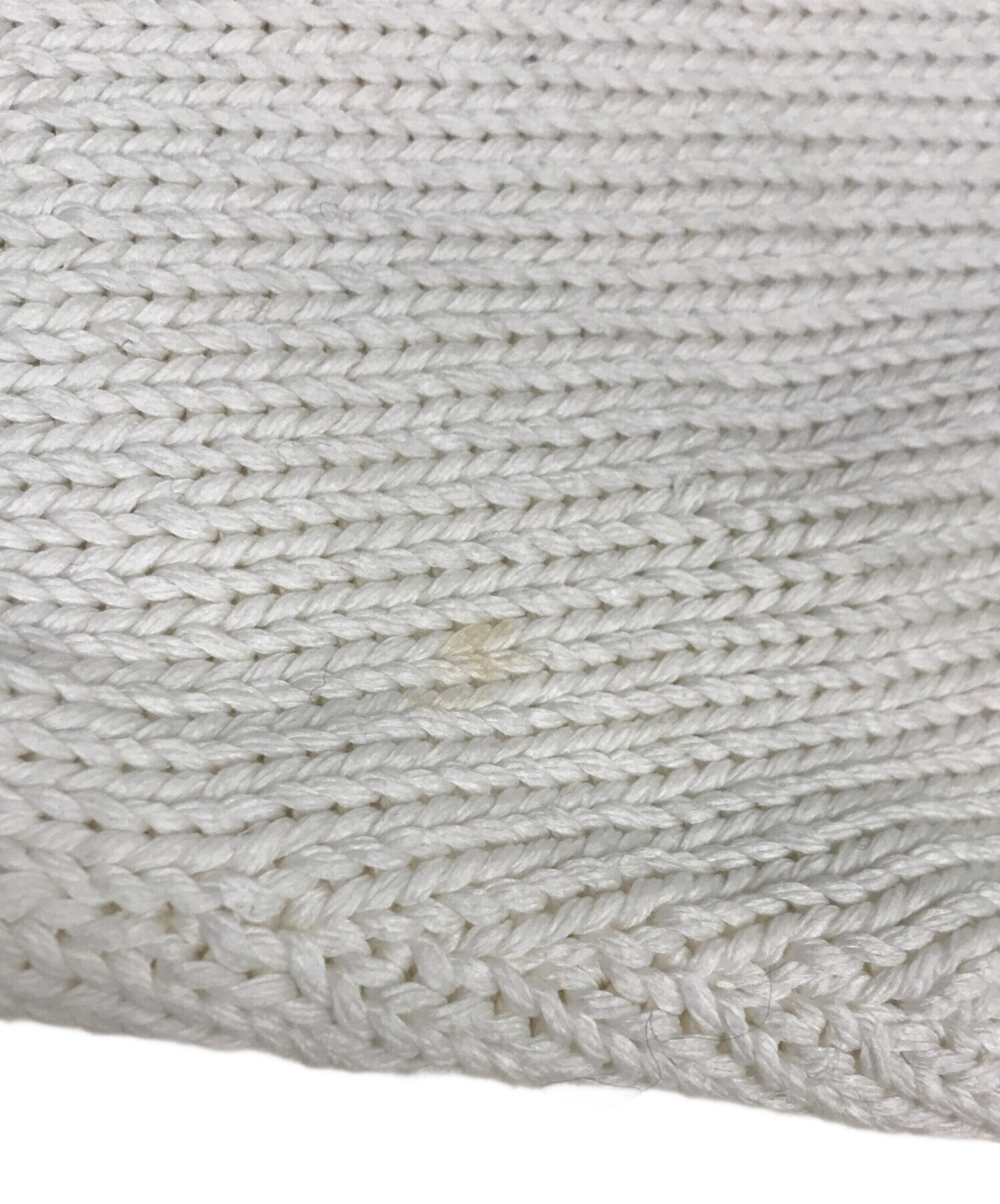 中古・古着通販】LOEFF (ロエフ) CORD コットン クロップドニット