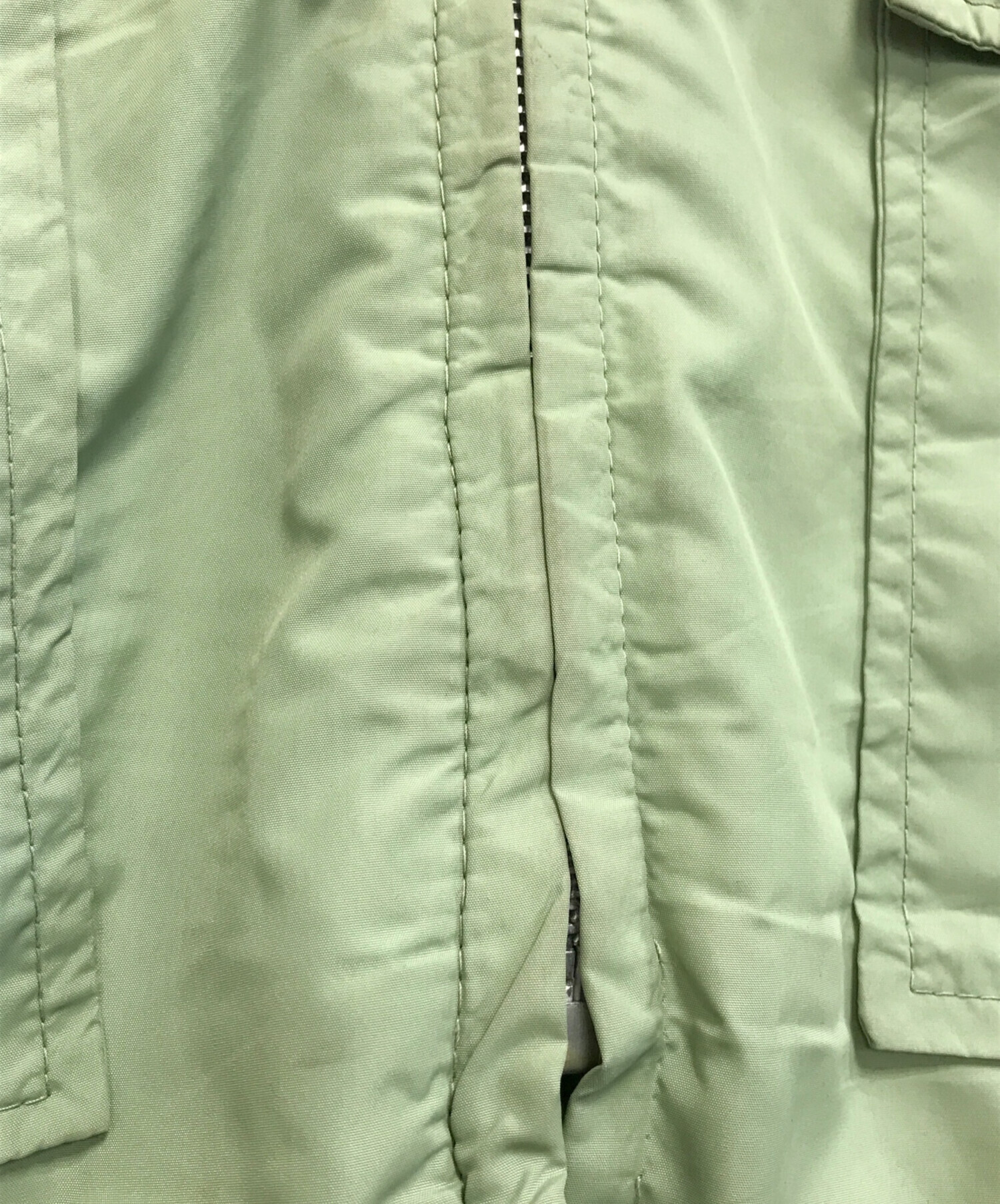 Lee リー ブルゾン（その他） メンズ 【古着】【中古】 中古・古着通販】LEE (リー) ナイロン中綿ブルゾン ベージュ サイズ:L