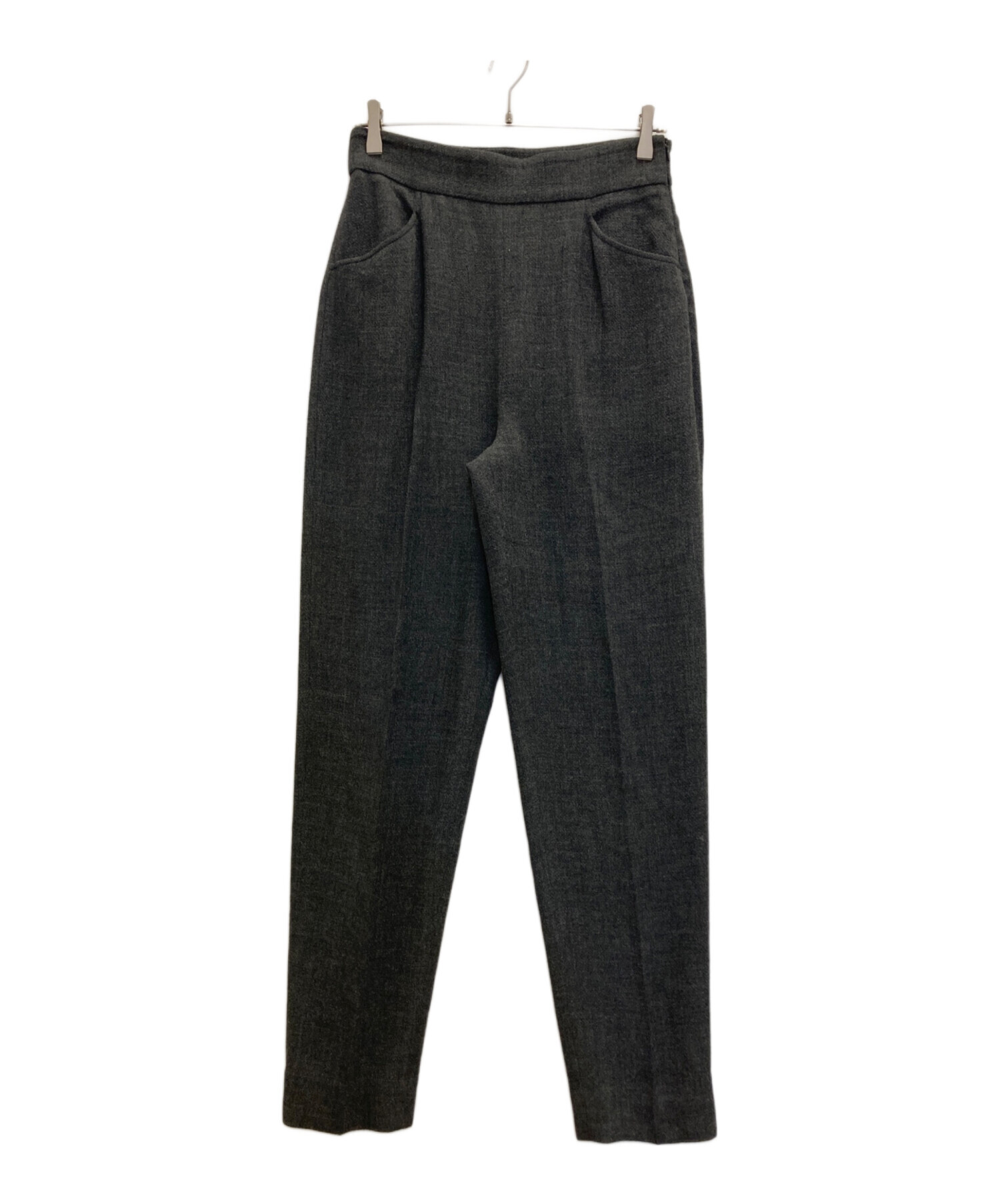 中古・古着通販】KENZO (ケンゾー) ウールスラックス グレー サイズ:40