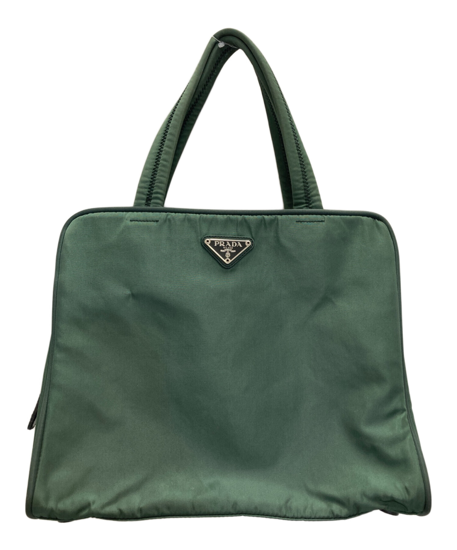 中古・古着通販】PRADA (プラダ) ハンドバッグ グリーン｜ブランド