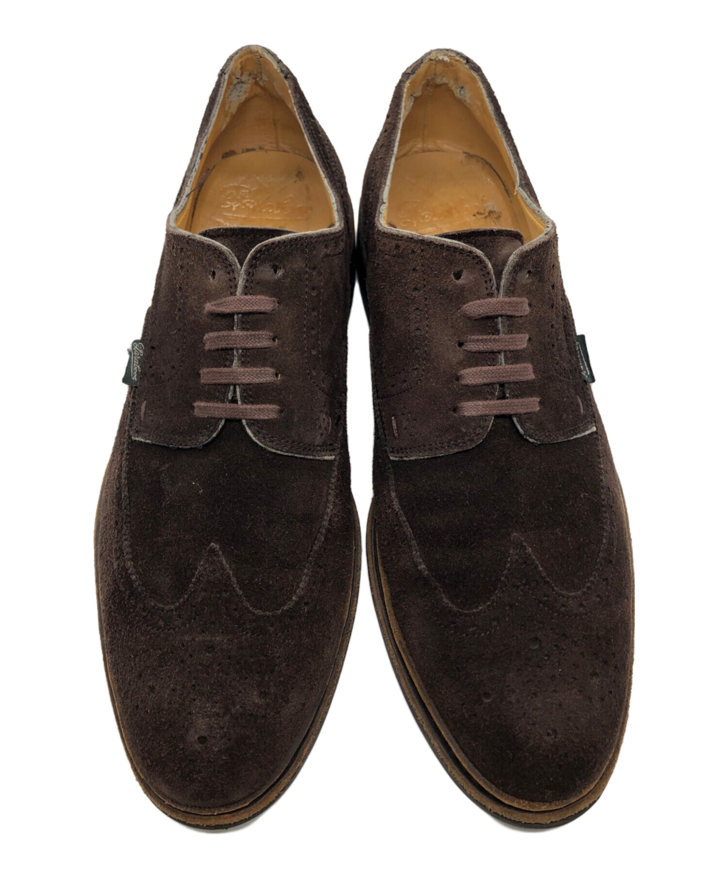 中古・古着通販】PARABOOT (パラブーツ) スエードウイングチップ