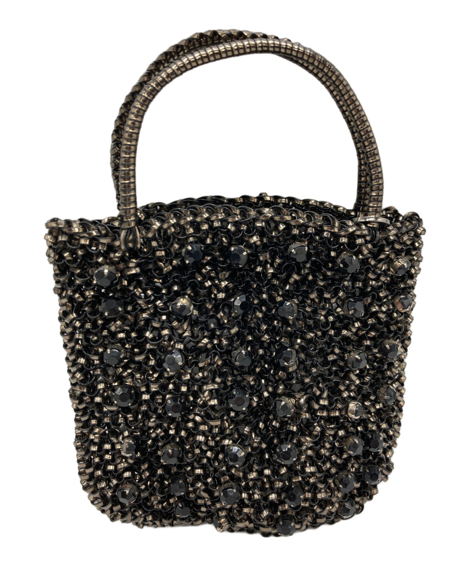 中古・古着通販】ANTEPRIMA (アンテプリマ) ワイヤーミニトートバッグ