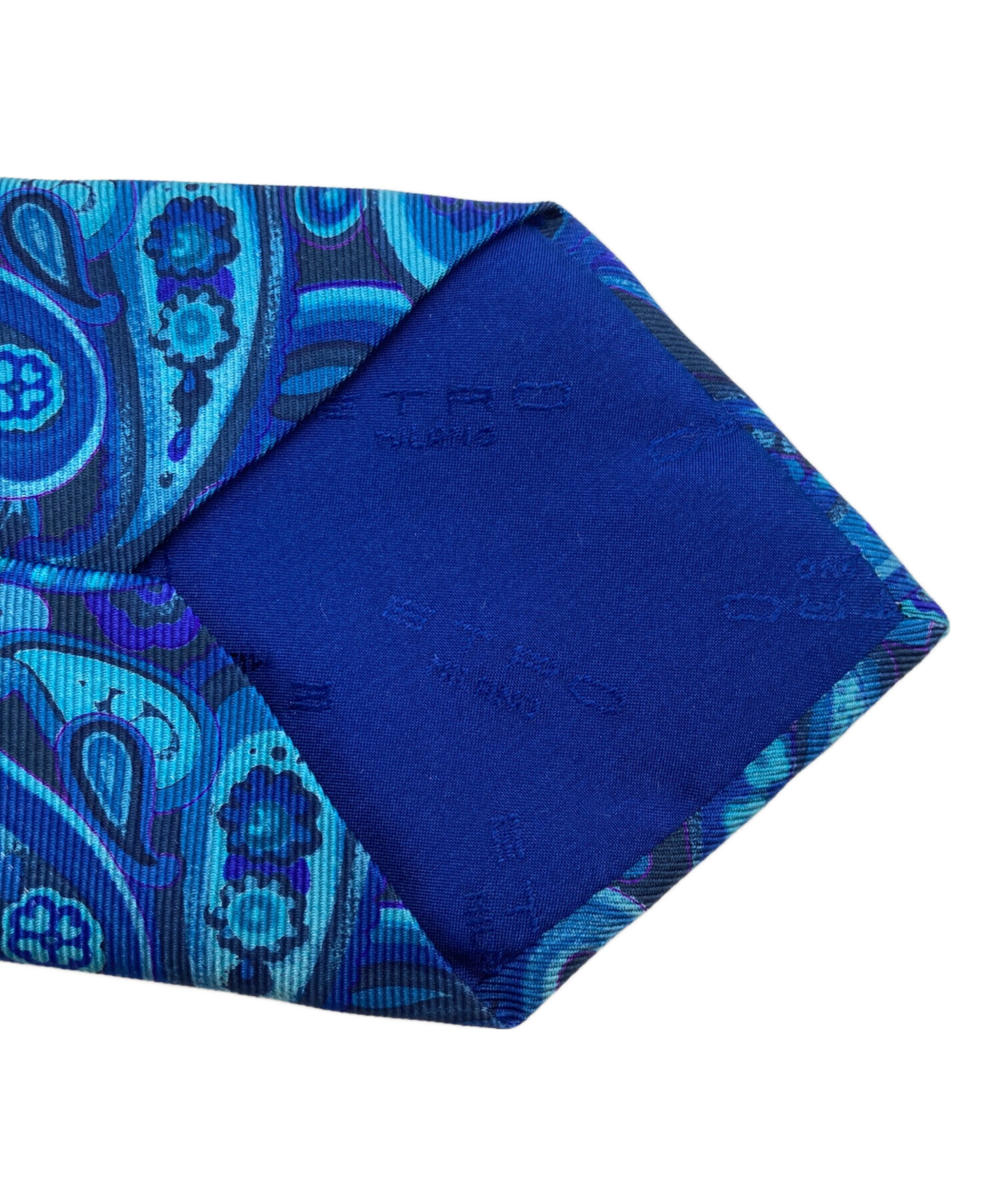中古・古着通販】ETRO (エトロ) ネクタイ ブルー サイズ:-｜ブランド