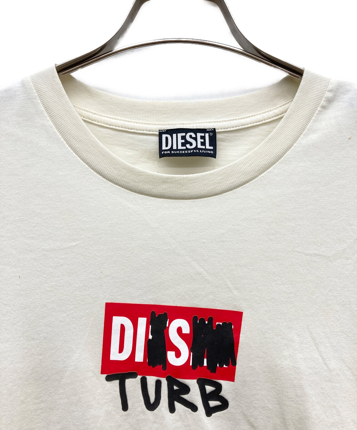 中古・古着通販】DIESEL (ディーゼル) TURBプリントカットソー