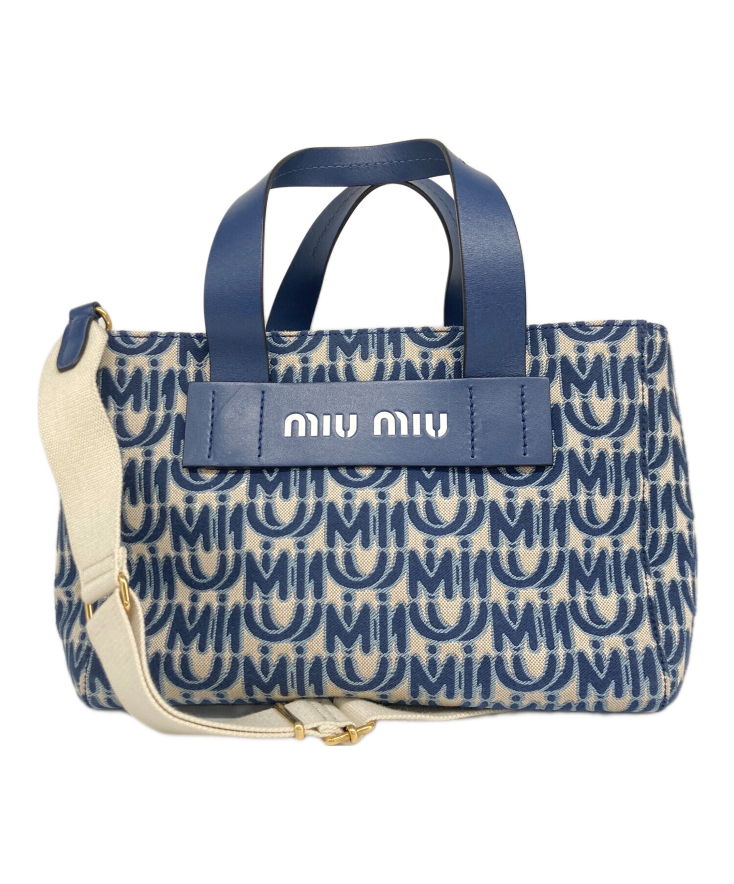 Miu Miu ミュウミュウ トートバッグ レディース 【古着】【中古】 中古・古着通販】MIU MIU (ミュウミュウ) MIU EVERYWHERE / ミュウ