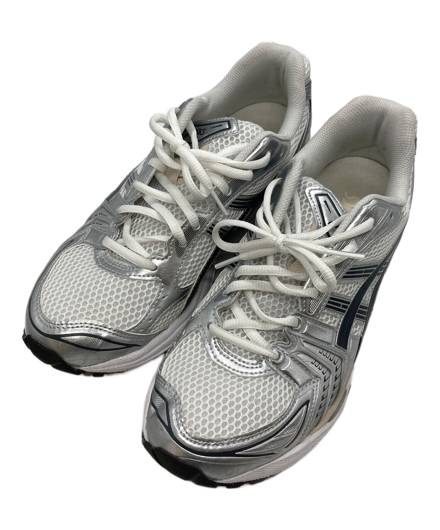 中古・古着通販】asics (アシックス) GEL-KAYANO 14 シルバー×ホワイト