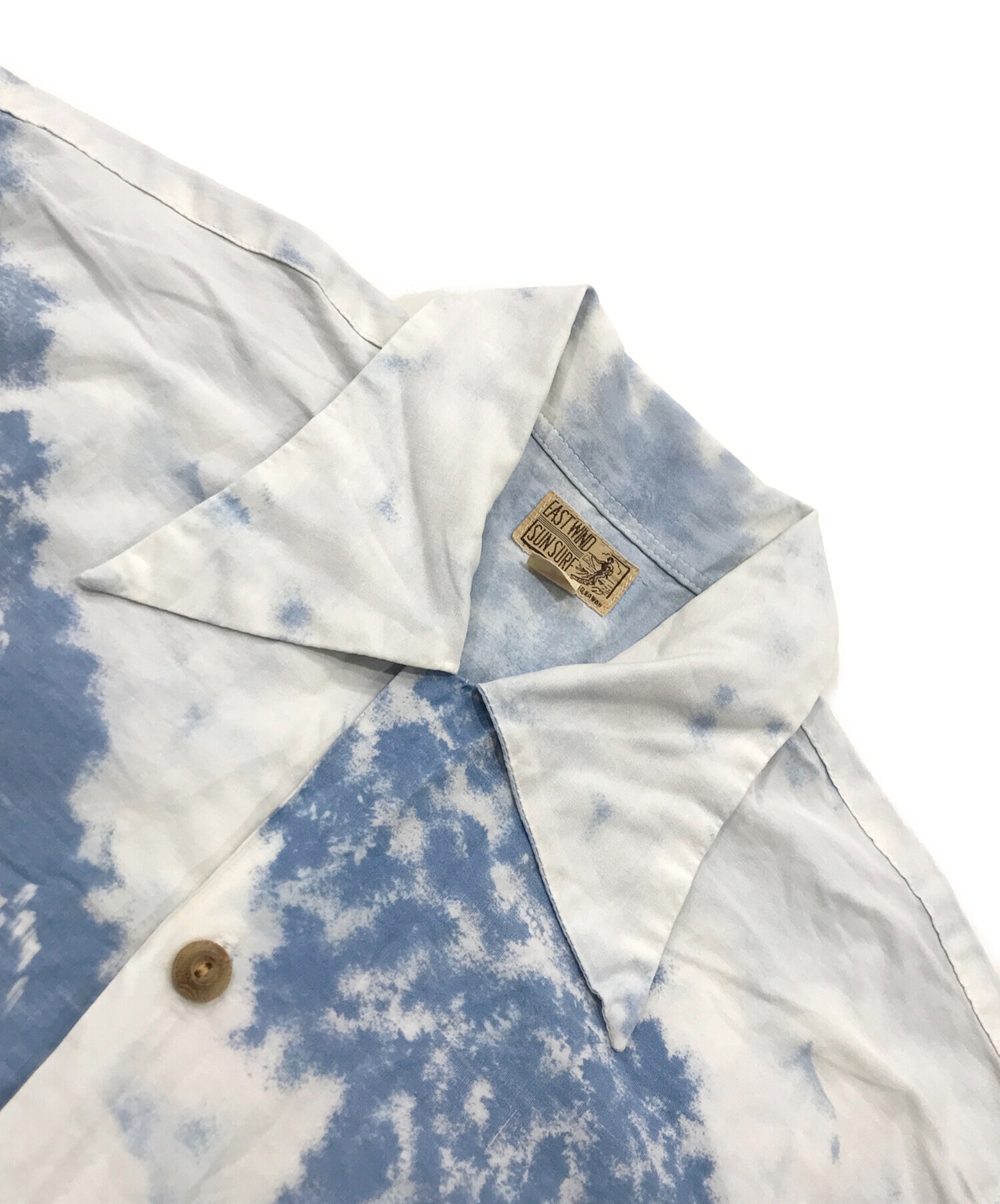 中古・古着通販】Sun Surf (サンサーフ) オープンカラーシャツ ブルー