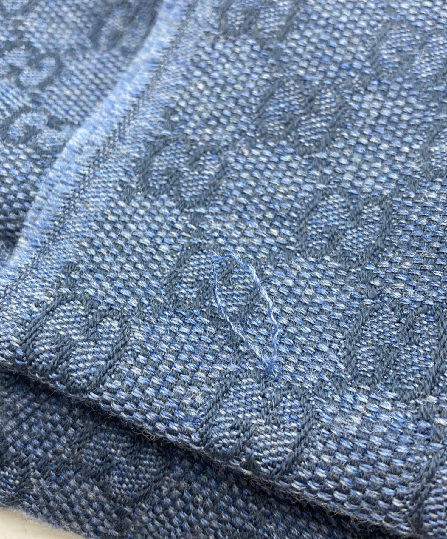 中古・古着通販】GUCCI (グッチ) ストール ネイビー｜ブランド・古着