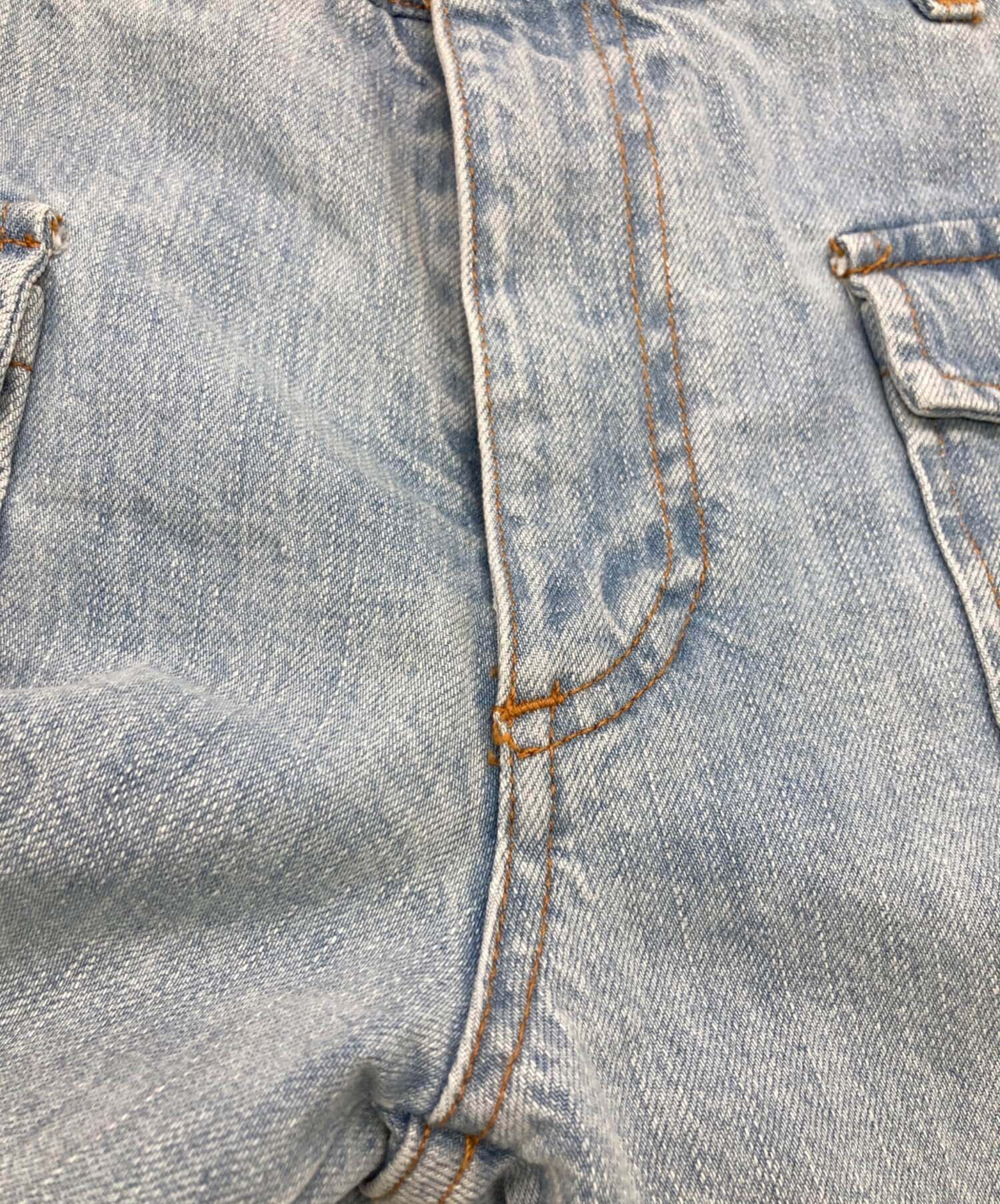 中古・古着通販】Chloe (クロエ) ワイドストレートデニムパンツ