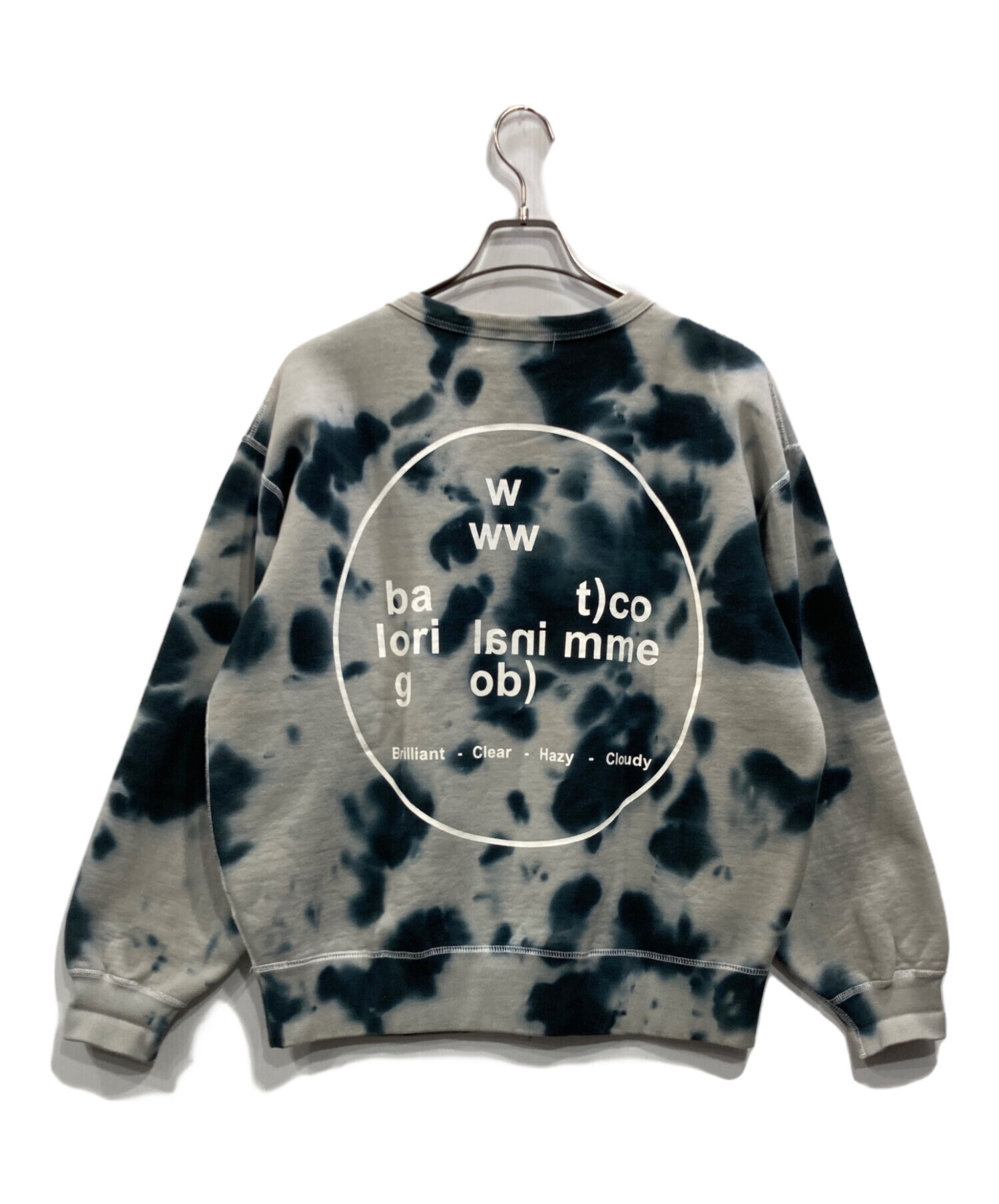 中古・古着通販】BAL (バル) タイダイスウェット グレー サイズ:L