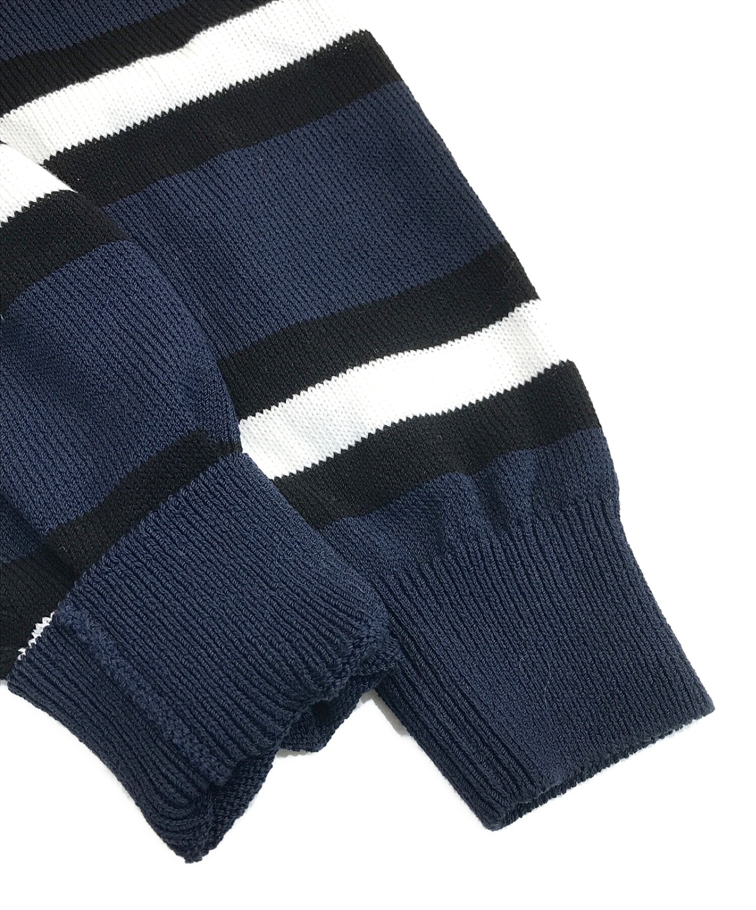 中古・古着通販】SOPHNET. (ソフネット) BORDER CREWNECK KNIT