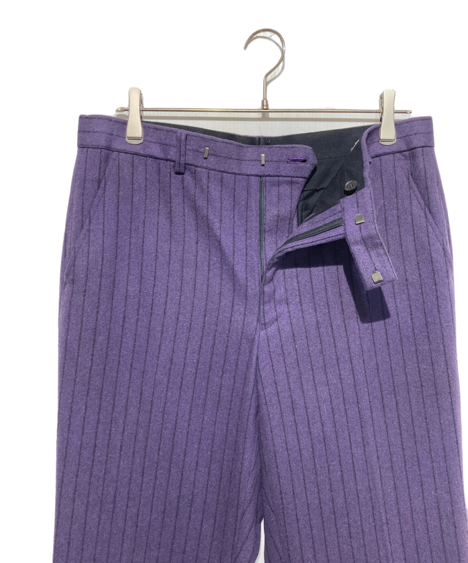 中古・古着通販】LITTLEBIG (リトルビッグ) ストライプパンツ パープル