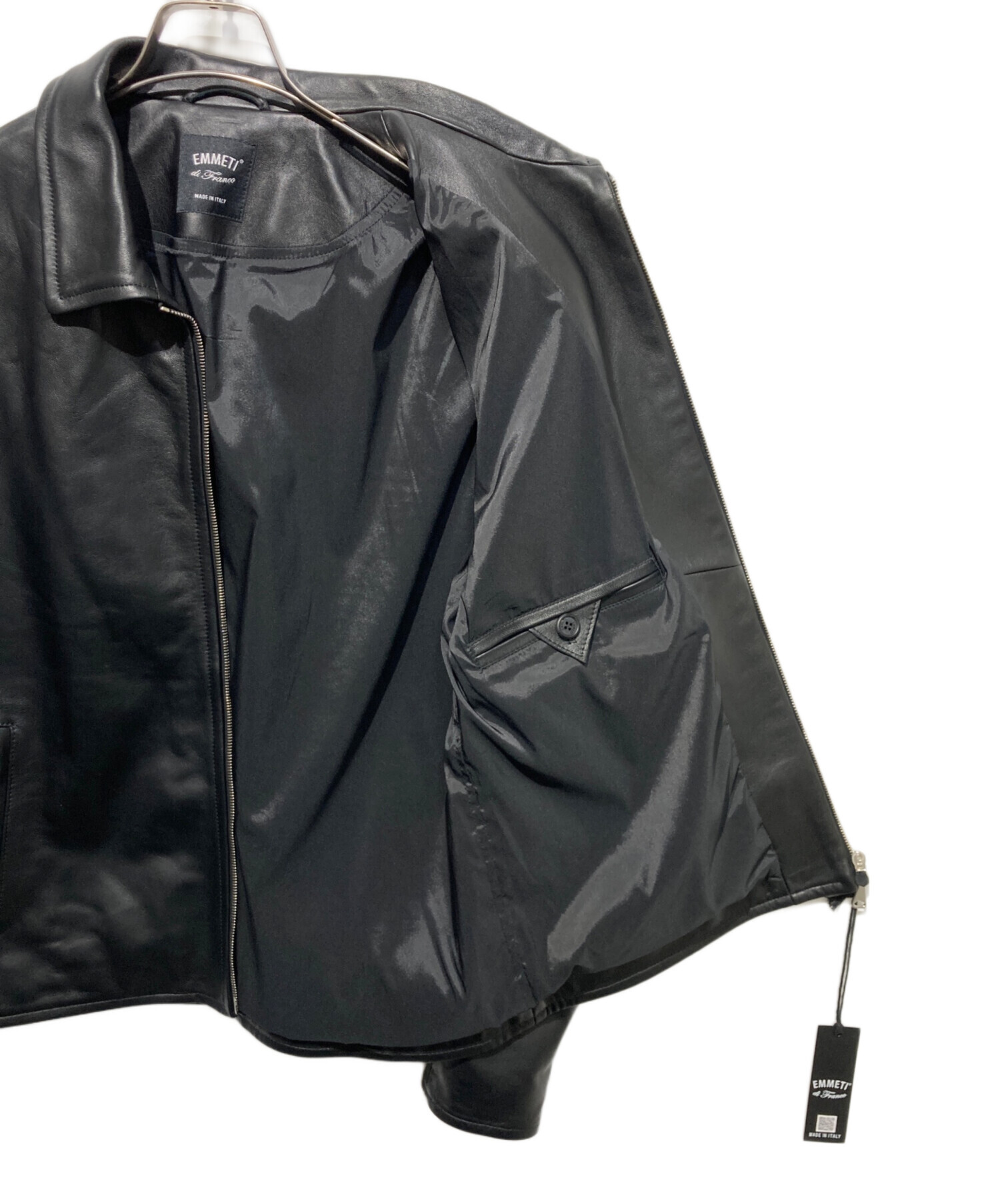 中古・古着通販】EMMETI (エンメティ) ERICKナッパレザーシングル