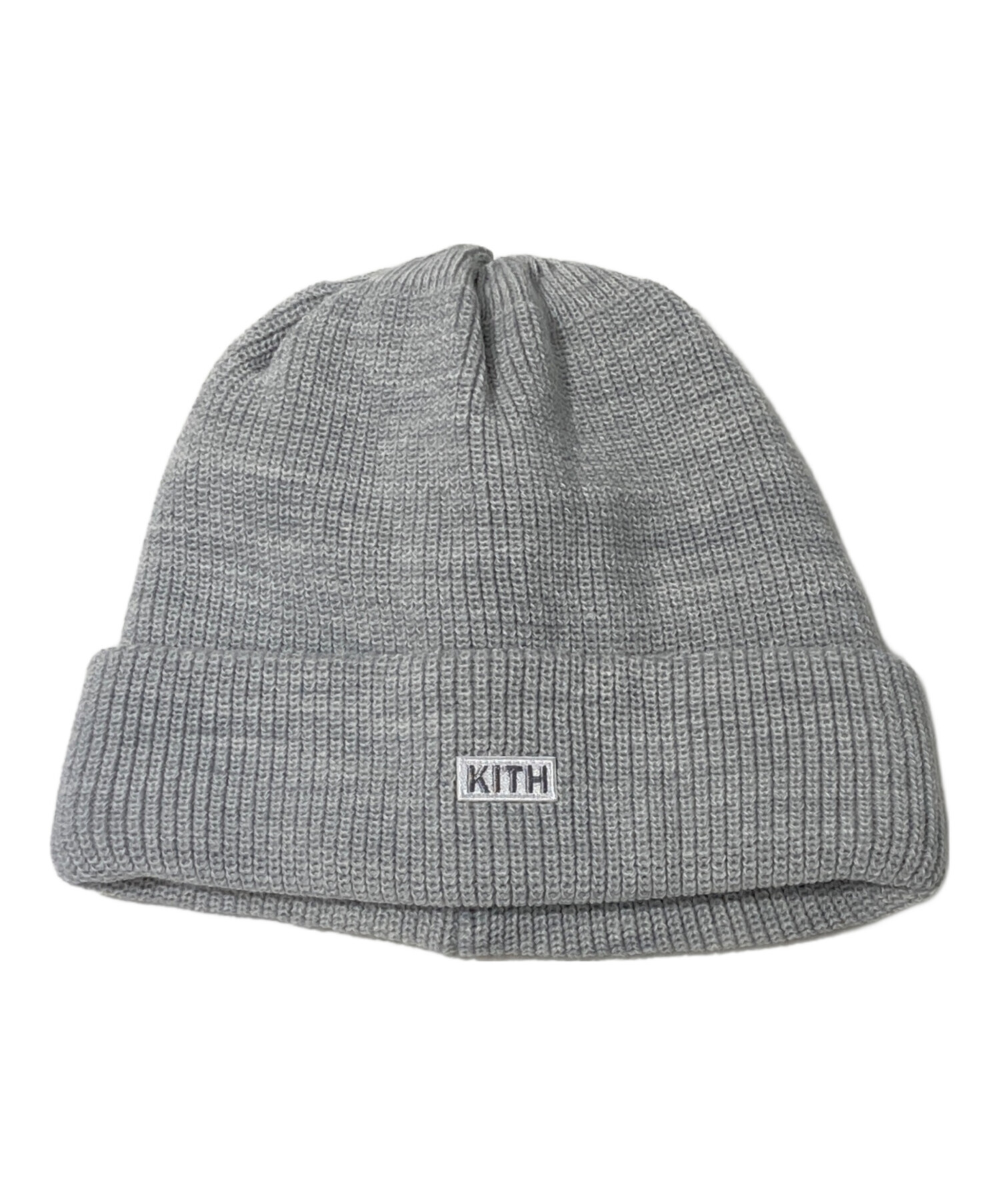 中古・古着通販】KITH (キス) CLASSIC BEANIE グレー 未使用品