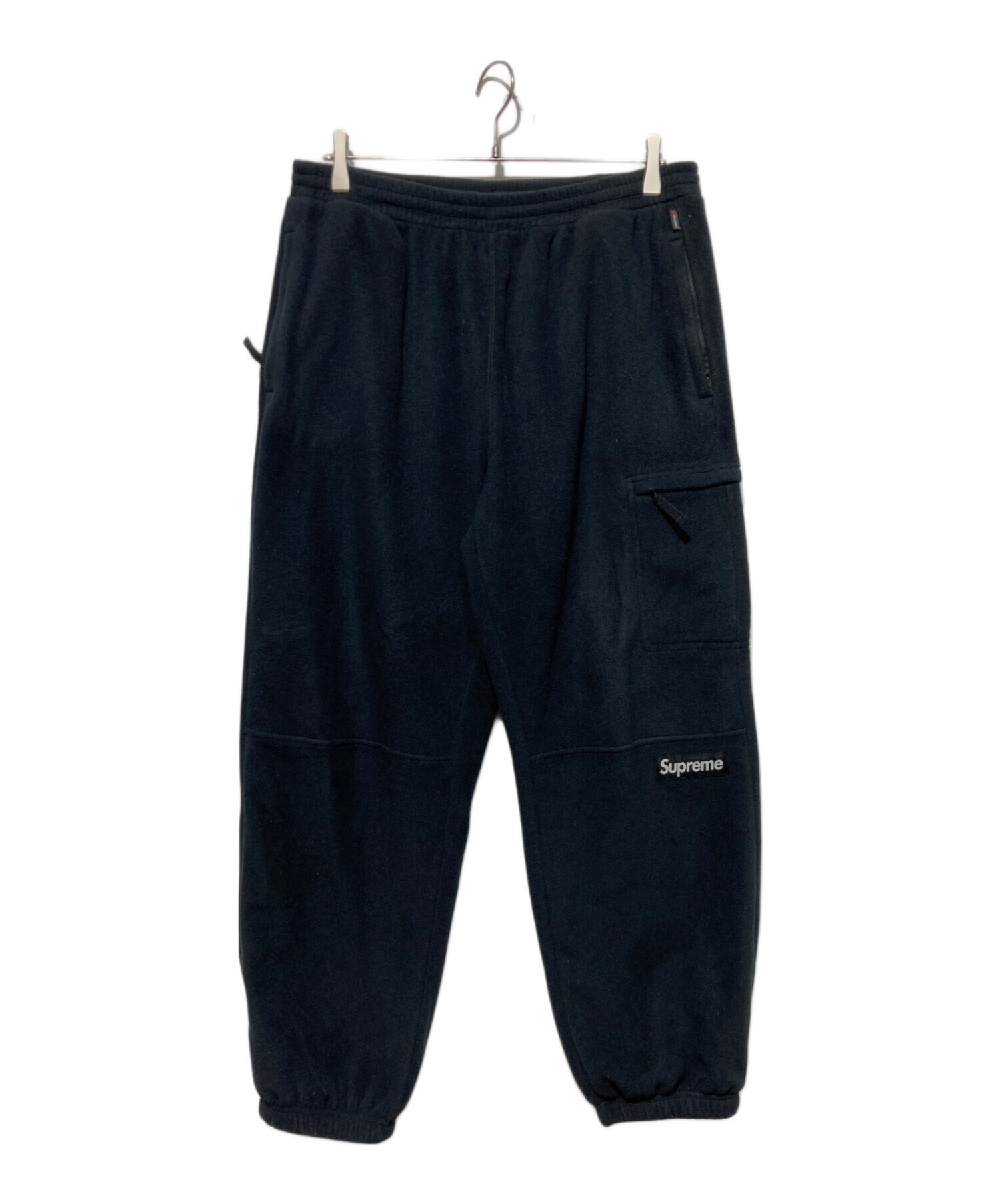 中古・古着通販】SUPREME (シュプリーム) フリースパンツ ブラック