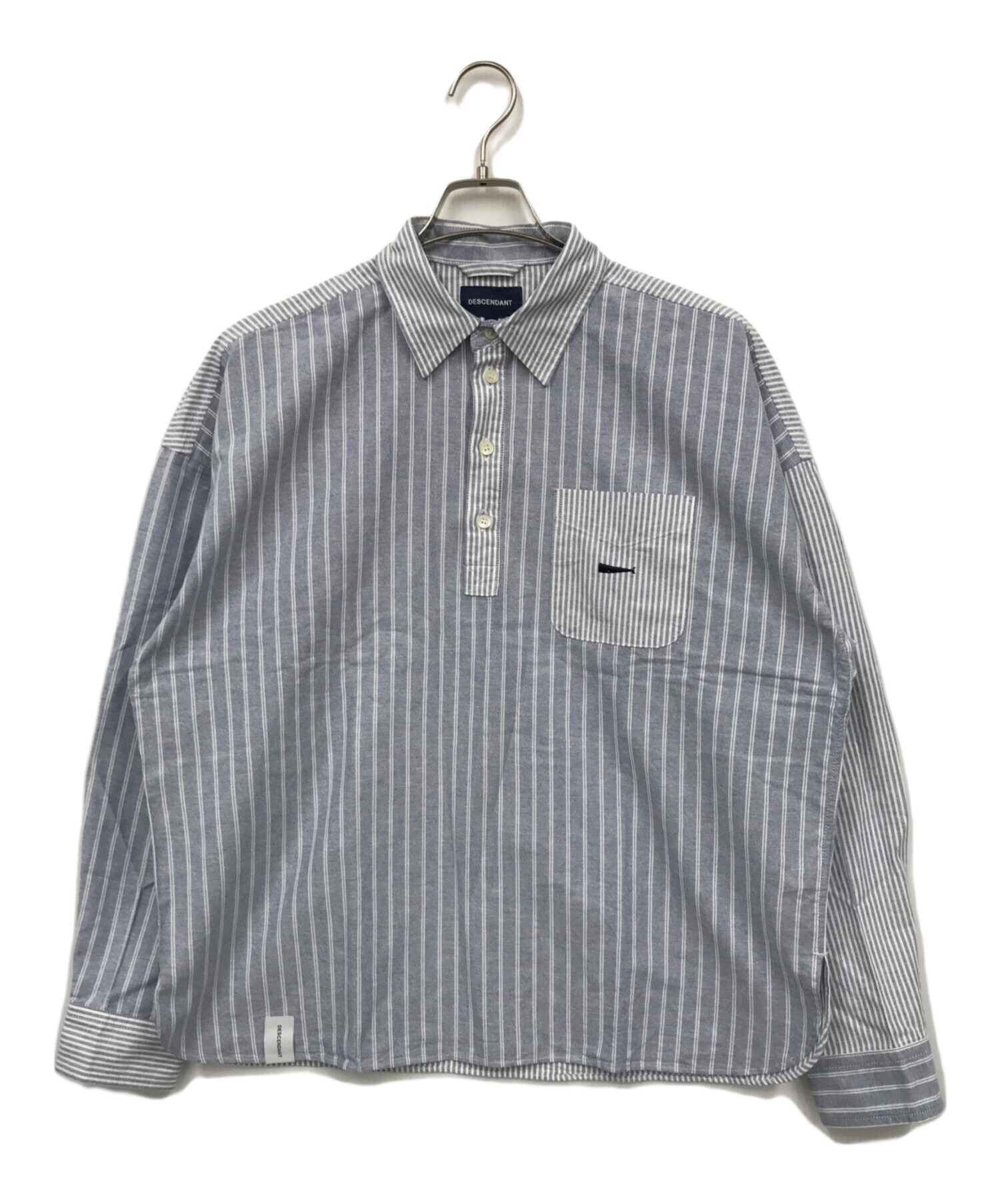 中古・古着通販】DESCENDANT (ディセンダント) POストライプシャツ