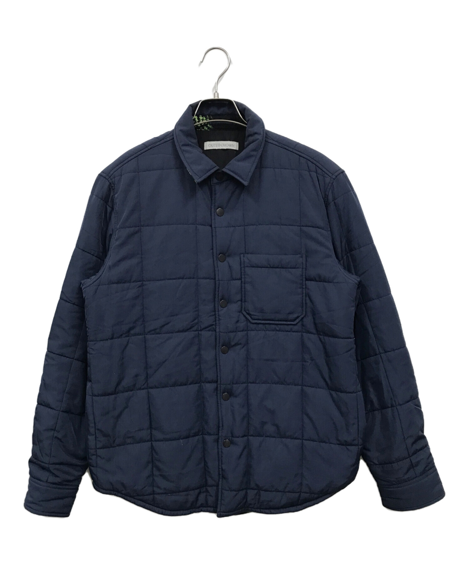 中古・古着通販】OUTERKNOWN (アウターノーン) 中綿ジャケット ブルー