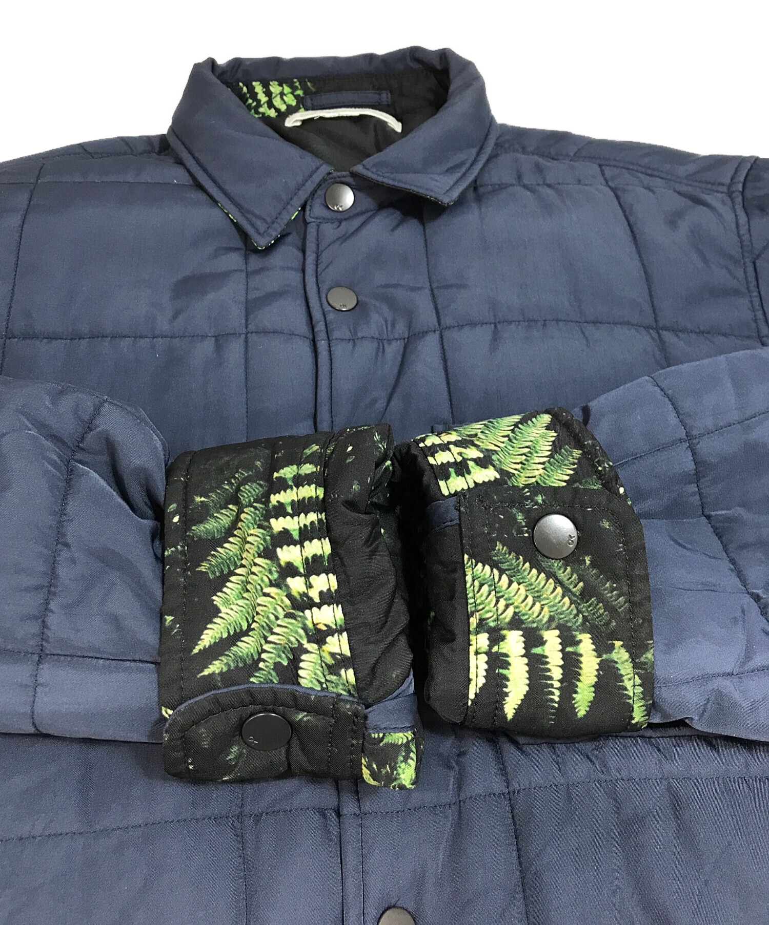 中古・古着通販】OUTERKNOWN (アウターノーン) 中綿ジャケット ブルー