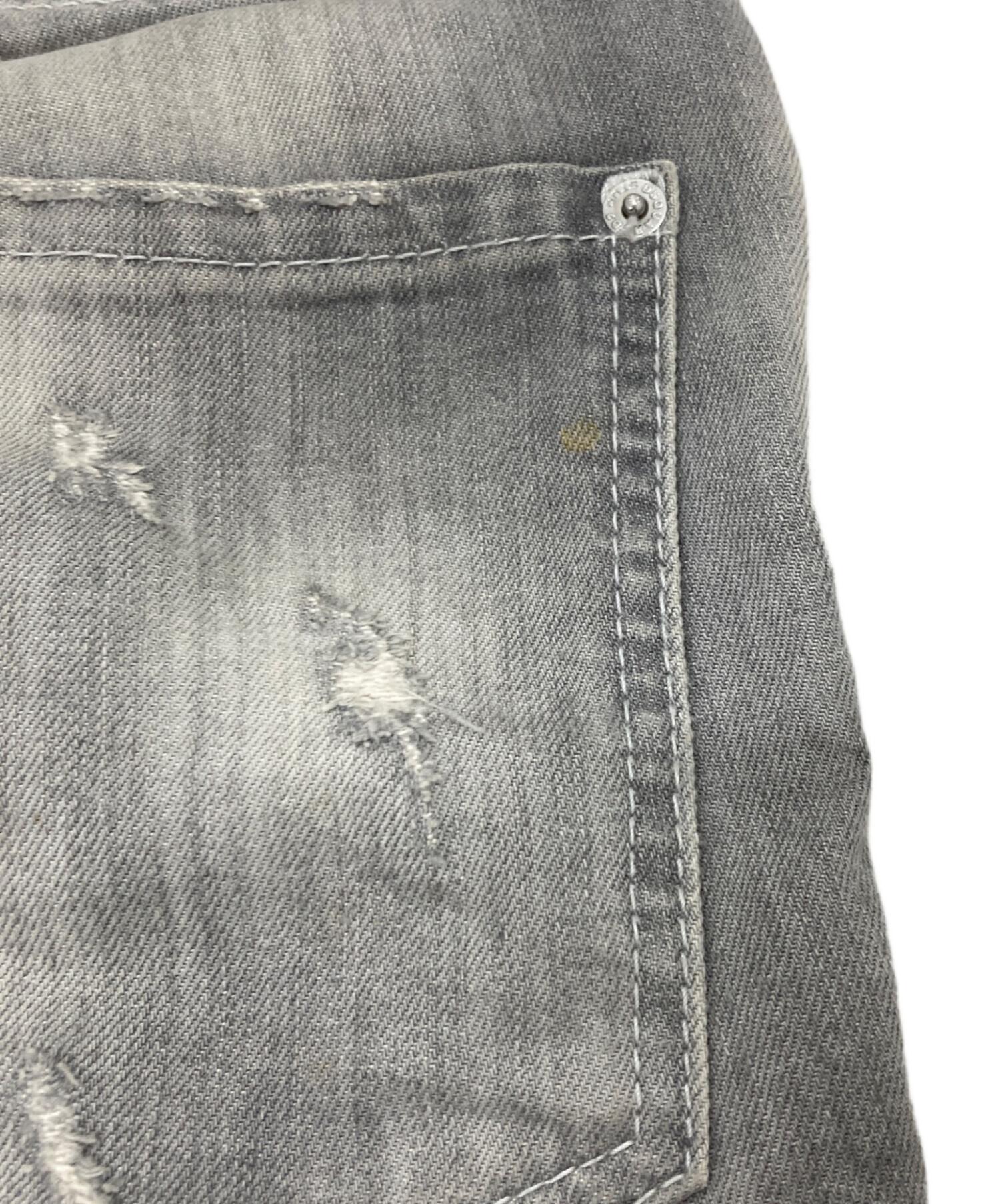 中古・古着通販】DSQUARED2 (ディースクエアード) Skater Jean グレー