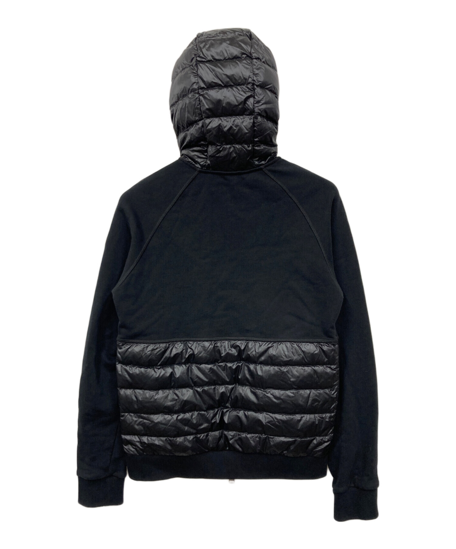 中古・古着通販】MONCLER (モンクレール) パーカー ブラック サイズ:S