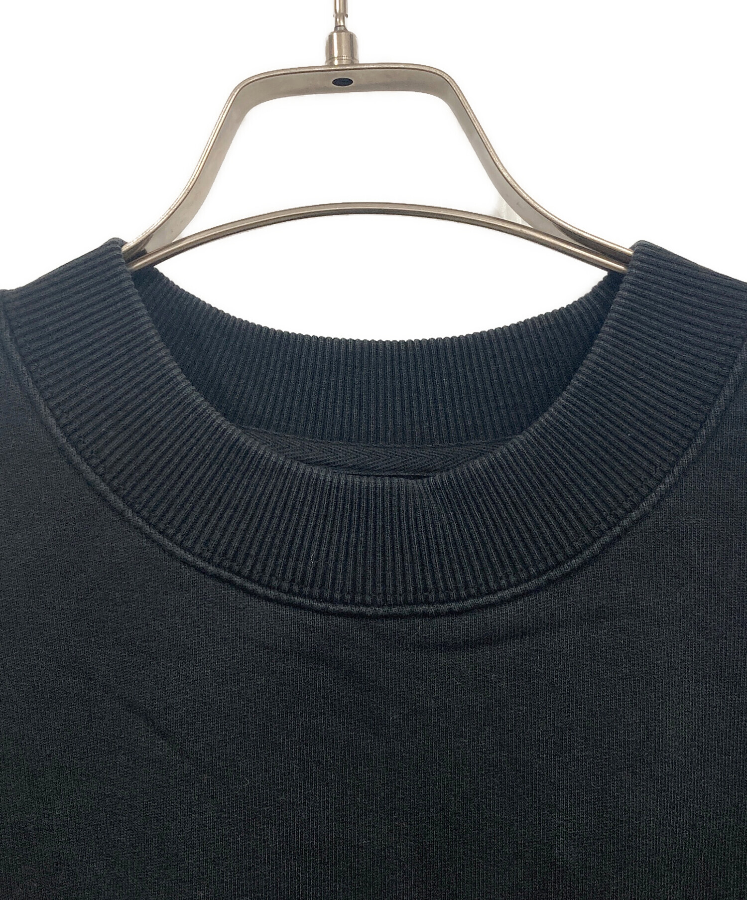 中古・古着通販】LEMAIRE (ルメール) クルーネックスウェット ブラック