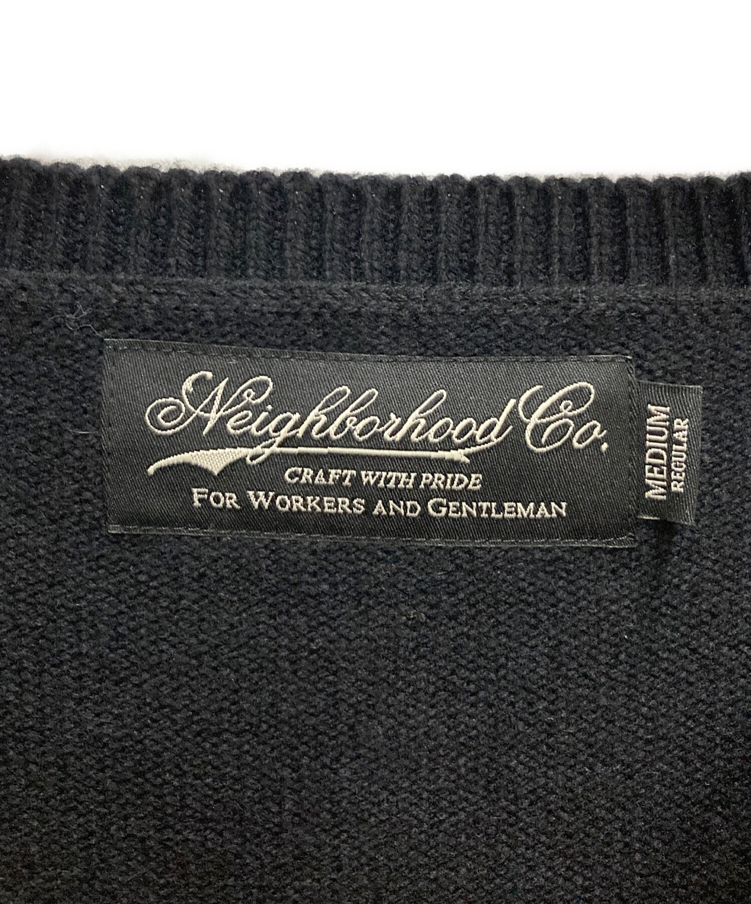 中古・古着通販】NEIGHBORHOOD (ネイバーフッド) ニット ブラック