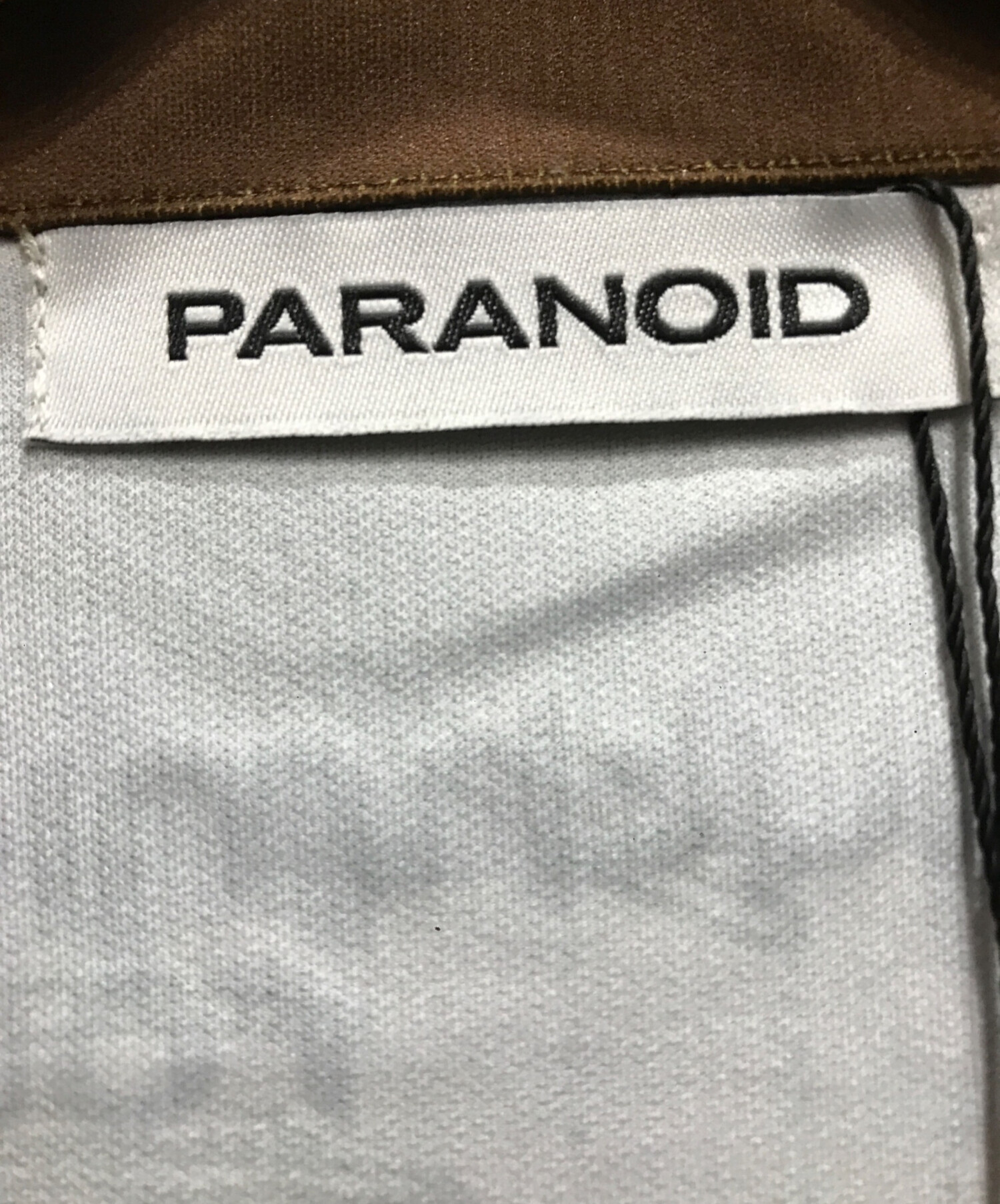 中古・古着通販】PARANOID (パラノイド) GAME SHIRTS ブラウン×グレー