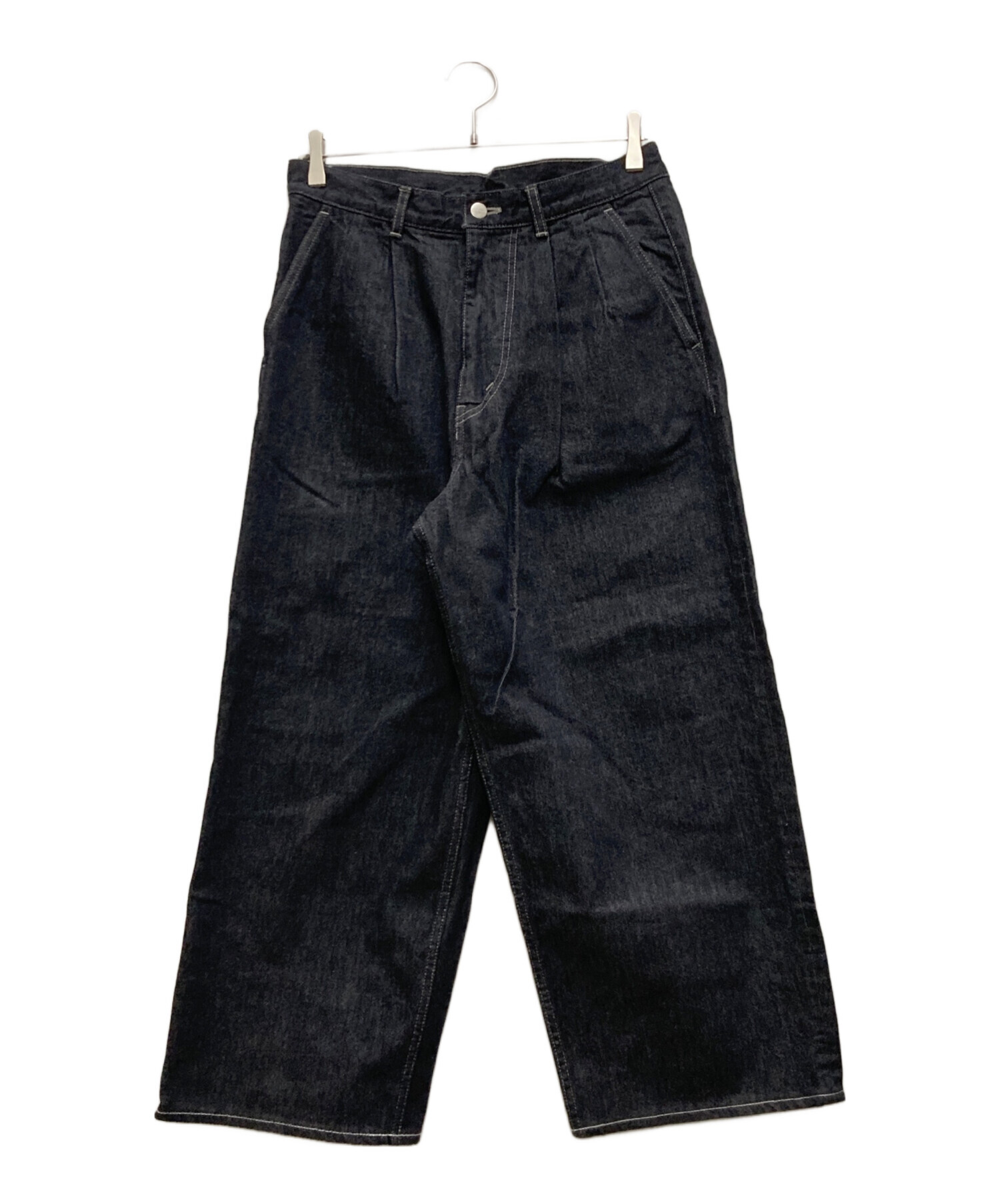 中古・古着通販】Graphpaper (グラフペーパー) デニムパンツ ブラック