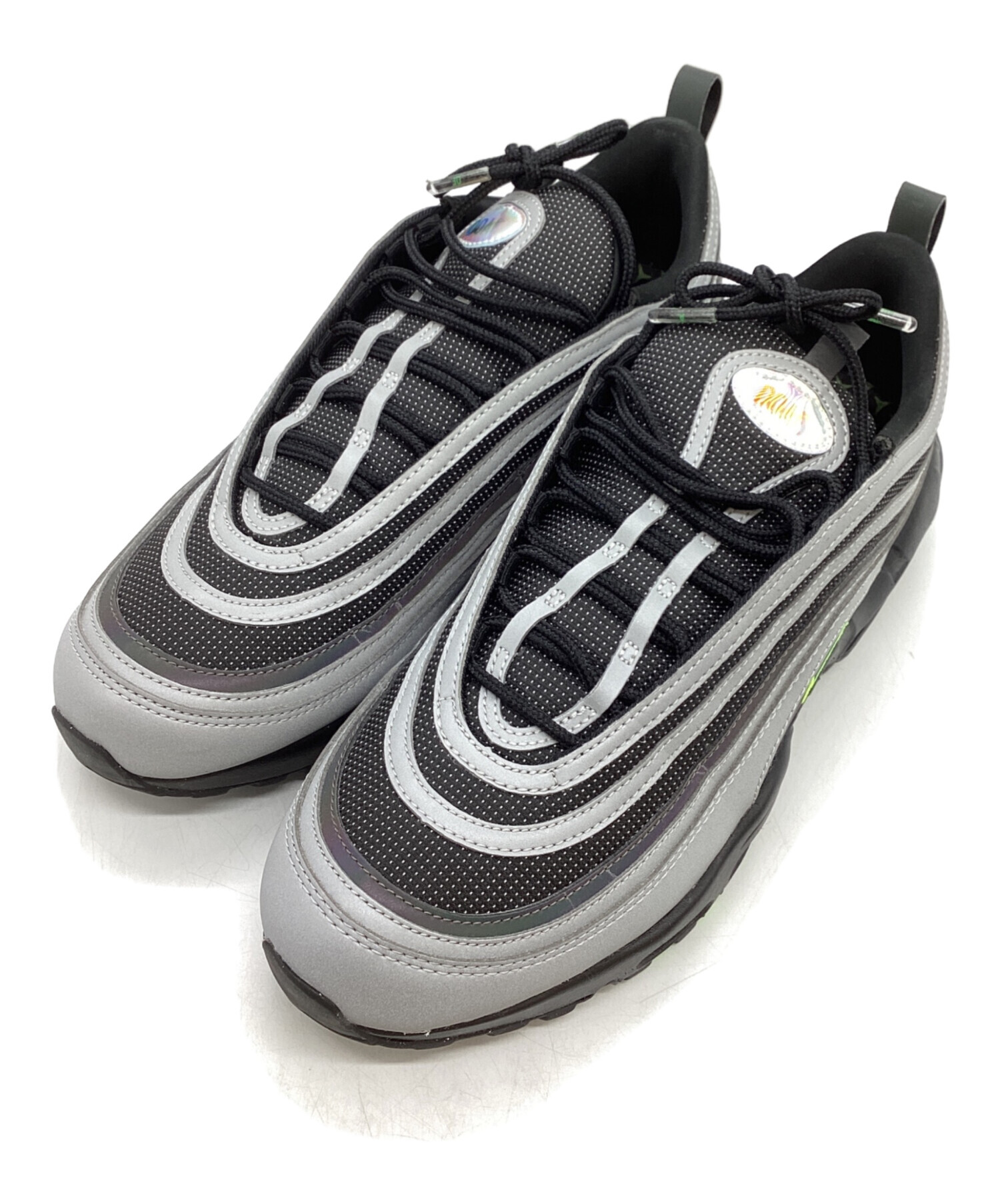 【中古】ナイキ NIKE ×Division Street AIR MAX 95/97 Ducks of a Feather Lightning IM2174-001 ▲■250729 中古・古着通販】NIKE (ナイキ) Division Street Air Max 95/97 