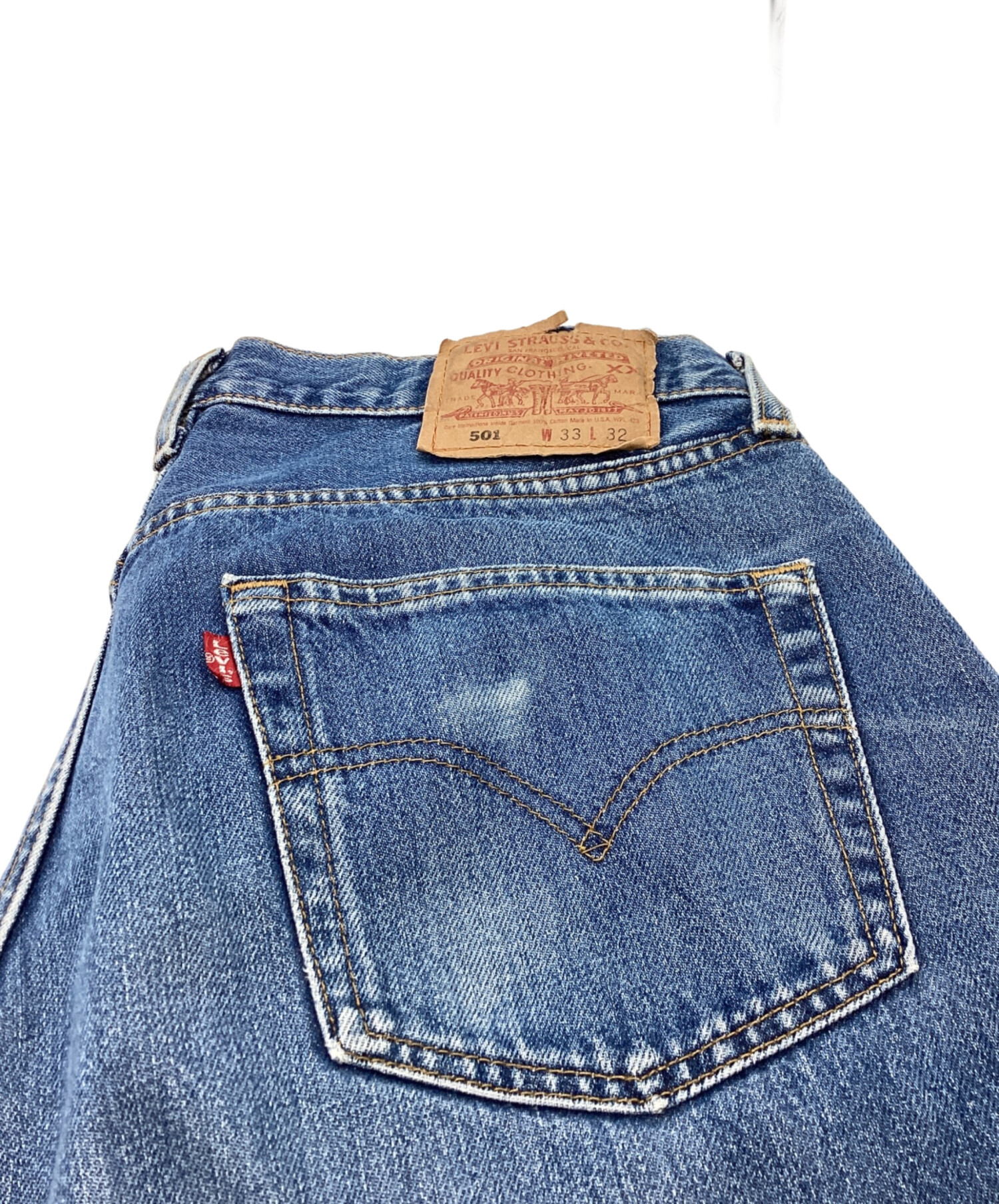 中古・古着通販】LEVI'S (リーバイス) 501 デニムパンツ / ボタン裏