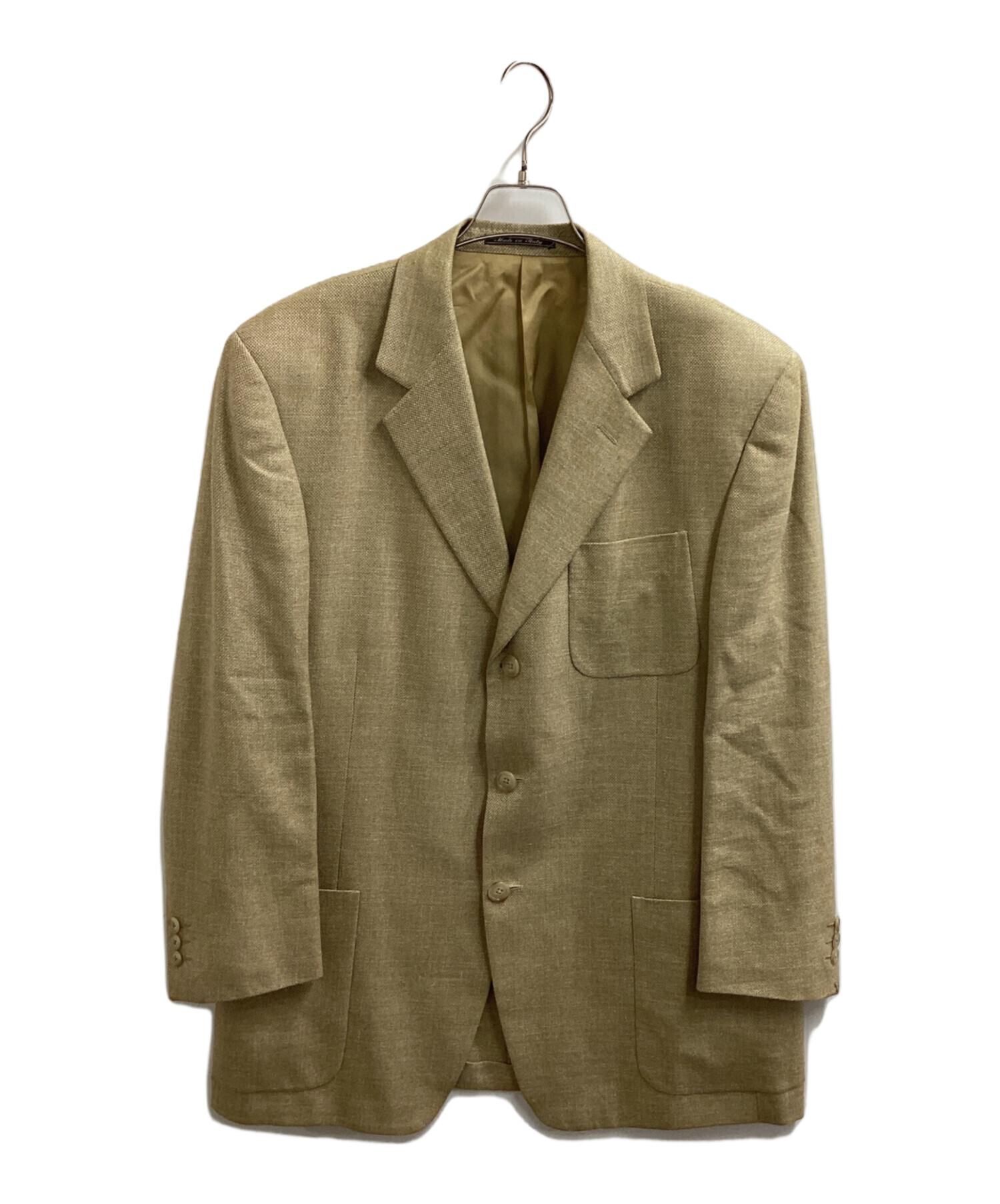 中古・古着通販】FENDI (フェンディ) 3Bジャケット ベージュ サイズ:52