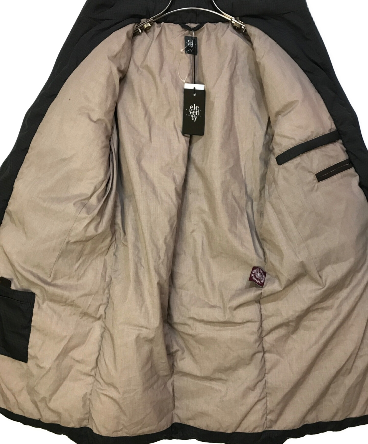 中古・古着通販】eleventy (イレブンティ) ダウンジャケット グレー