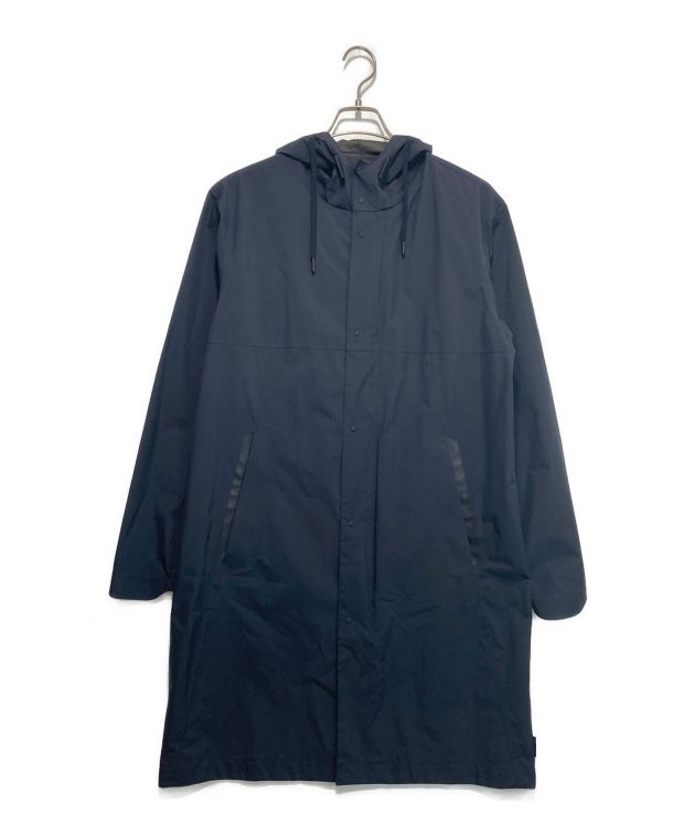 中古・古着通販】HERNO (ヘルノ) Laminar/フーデッド コート ネイビー