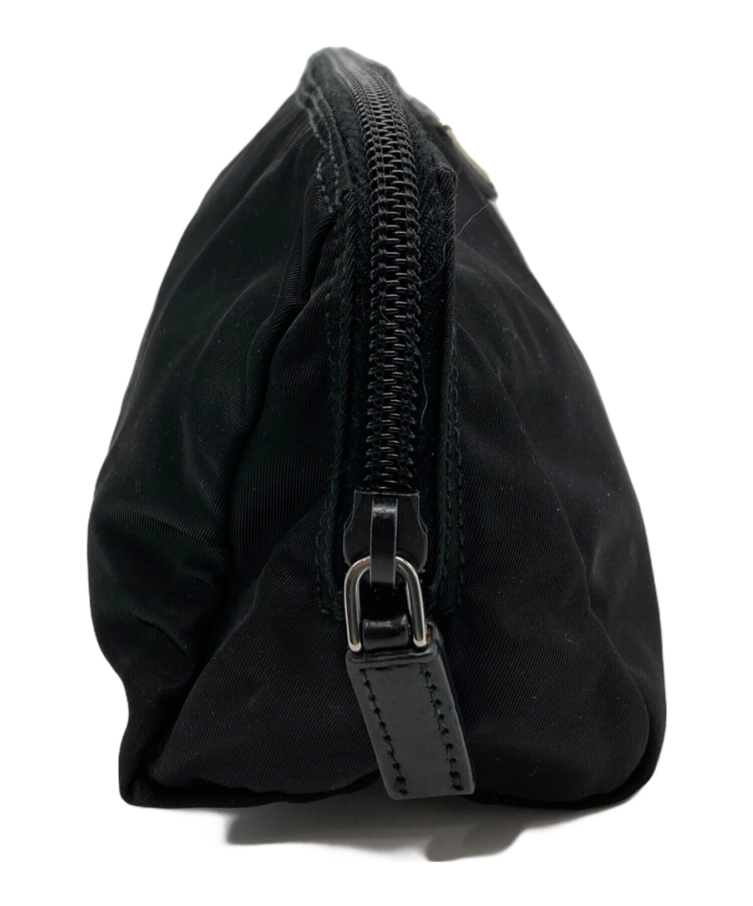 中古・古着通販】PRADA (プラダ) ナイロンポーチ ブラック｜ブランド