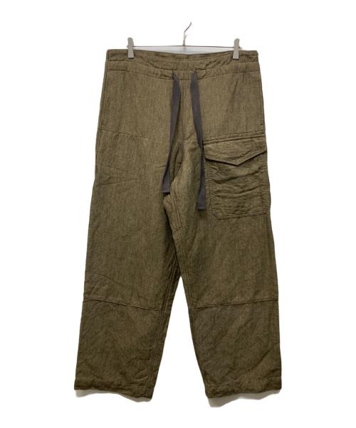 中古・古着通販】SUS-SOUS (シュス) MK-1 トラウザーズ ブラウン