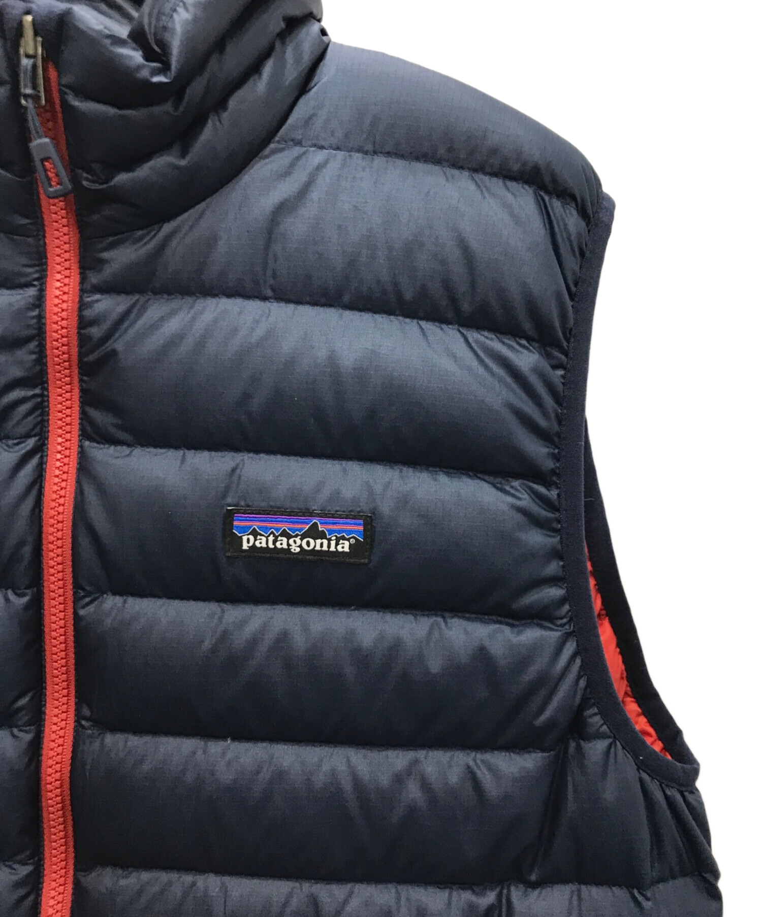 中古・古着通販】Patagonia (パタゴニア) ダウンベスト ネイビー