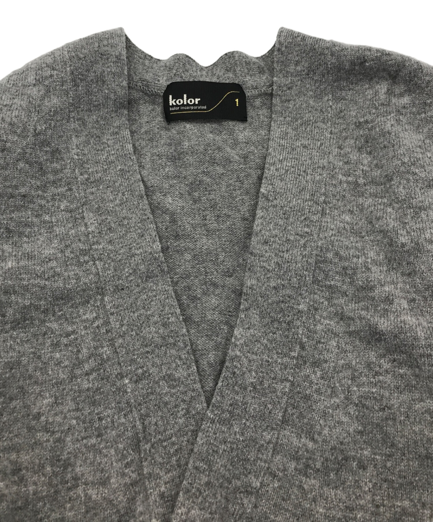 中古・古着通販】kolor/BEACON (カラービーコン) カシミヤブレンド