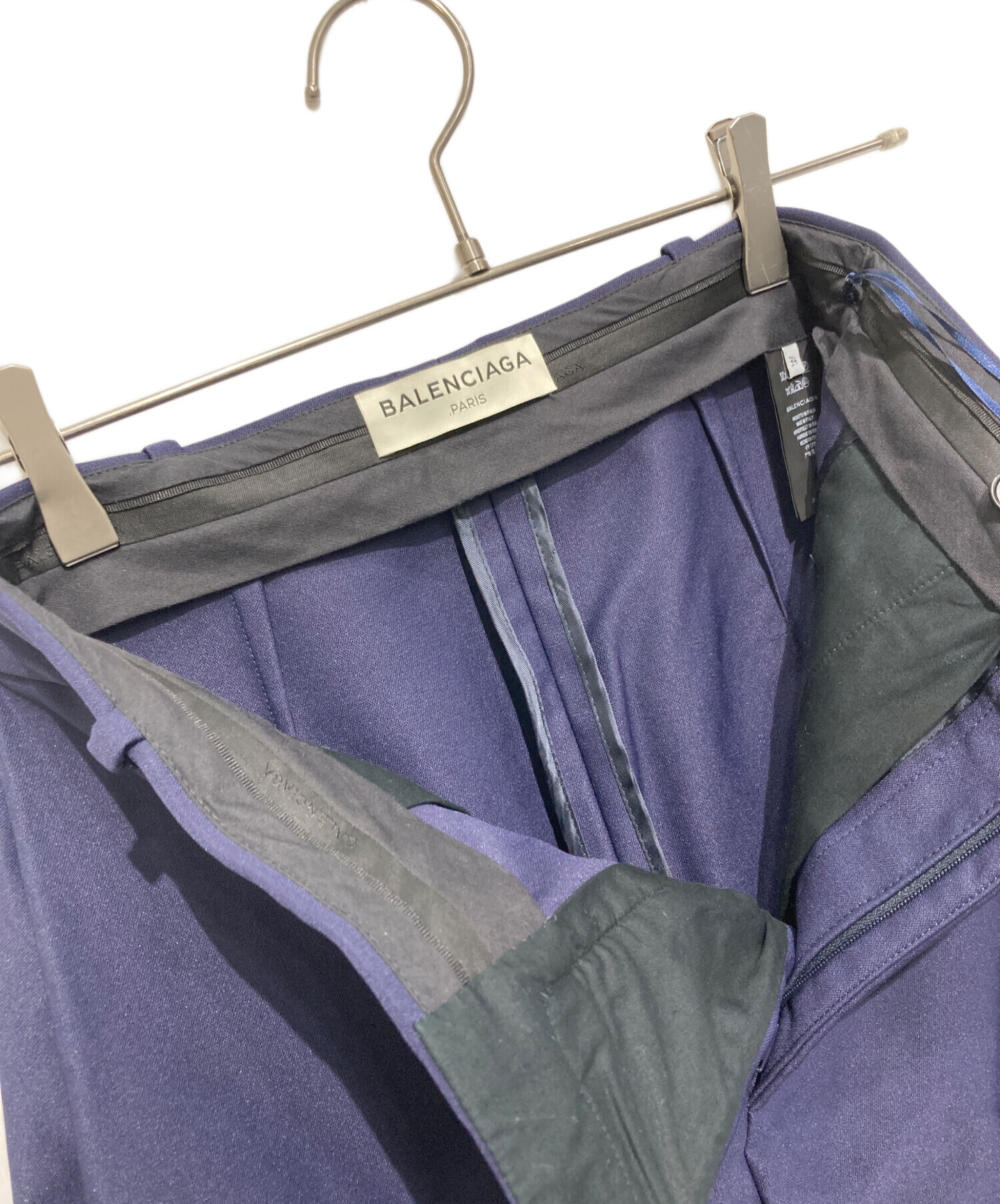 中古・古着通販】BALENCIAGA (バレンシアガ) スカート ネイビー サイズ