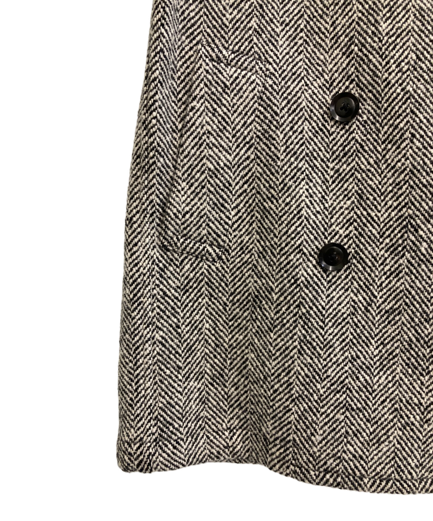 中古・古着通販】RING JACKET (リングジャケット) カシミヤ混Pコート