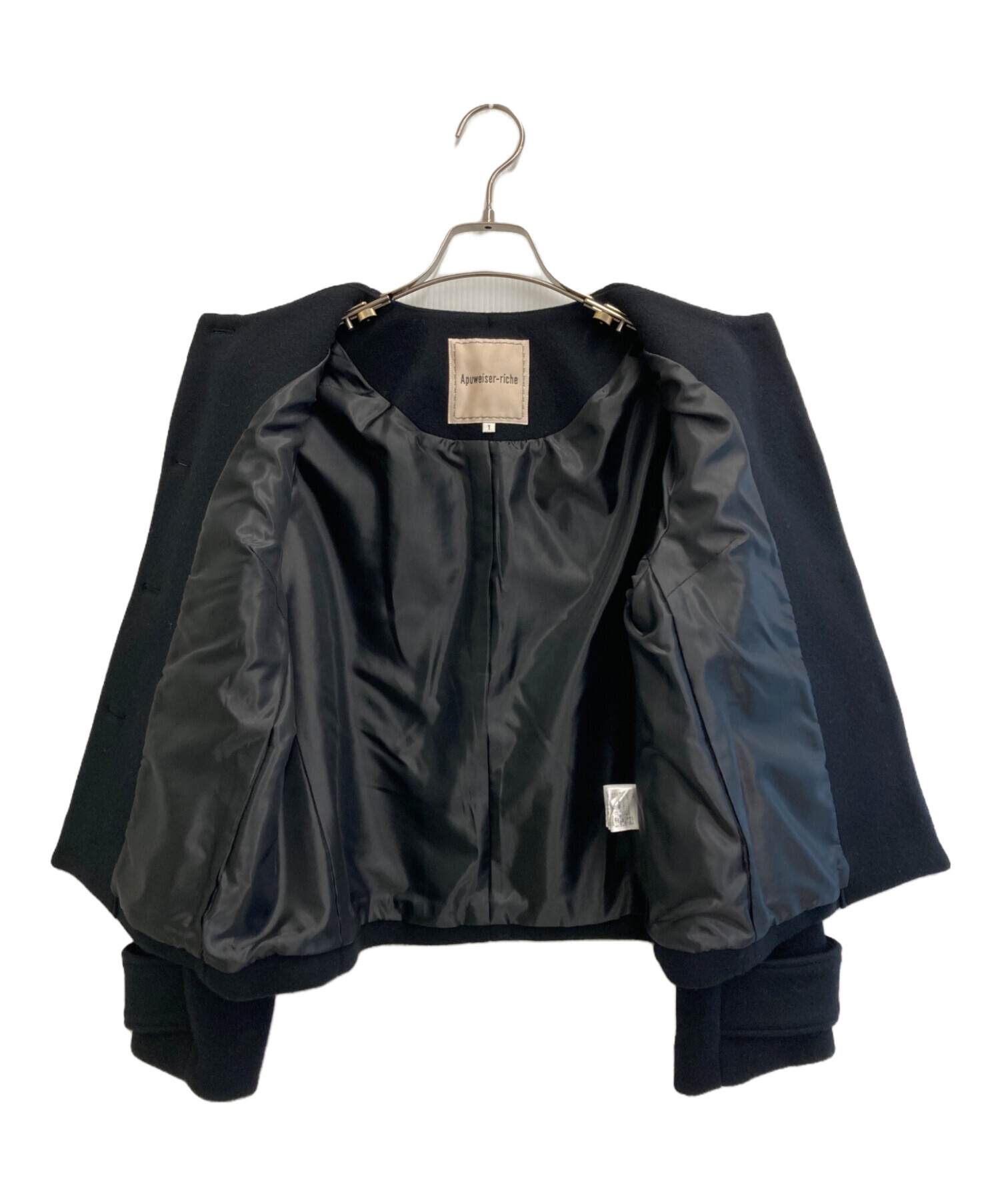 中古・古着通販】Apuweiser-riche (アプワイザーリッシェ) 金釦ノー