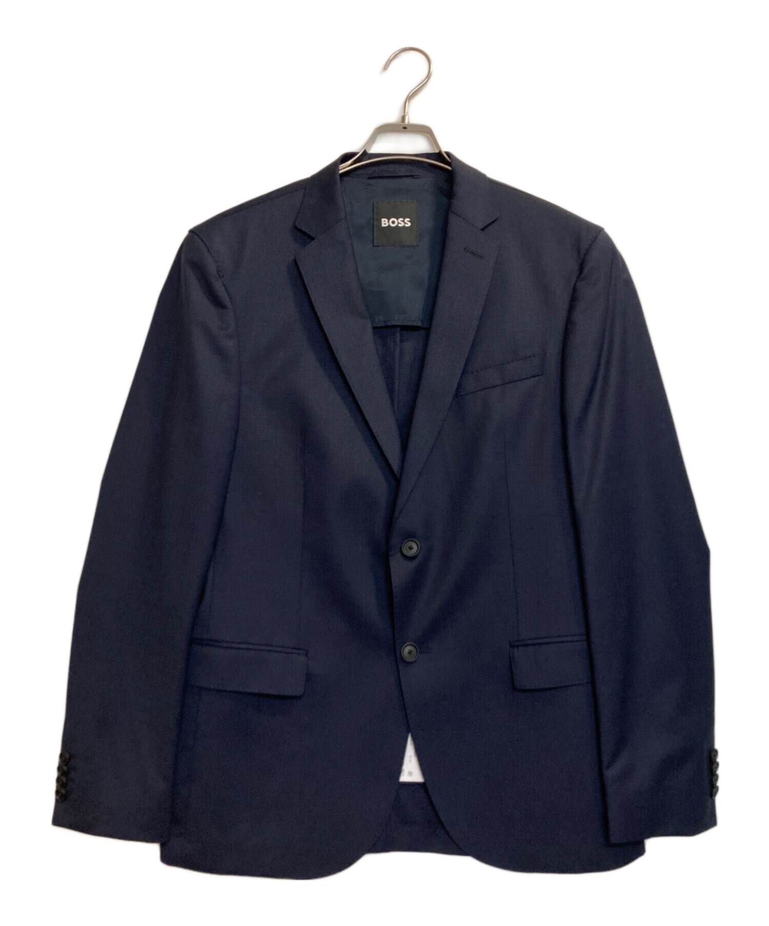 中古・古着通販】BOSS (ボス) セットアップスーツ ネイビー サイズ:48