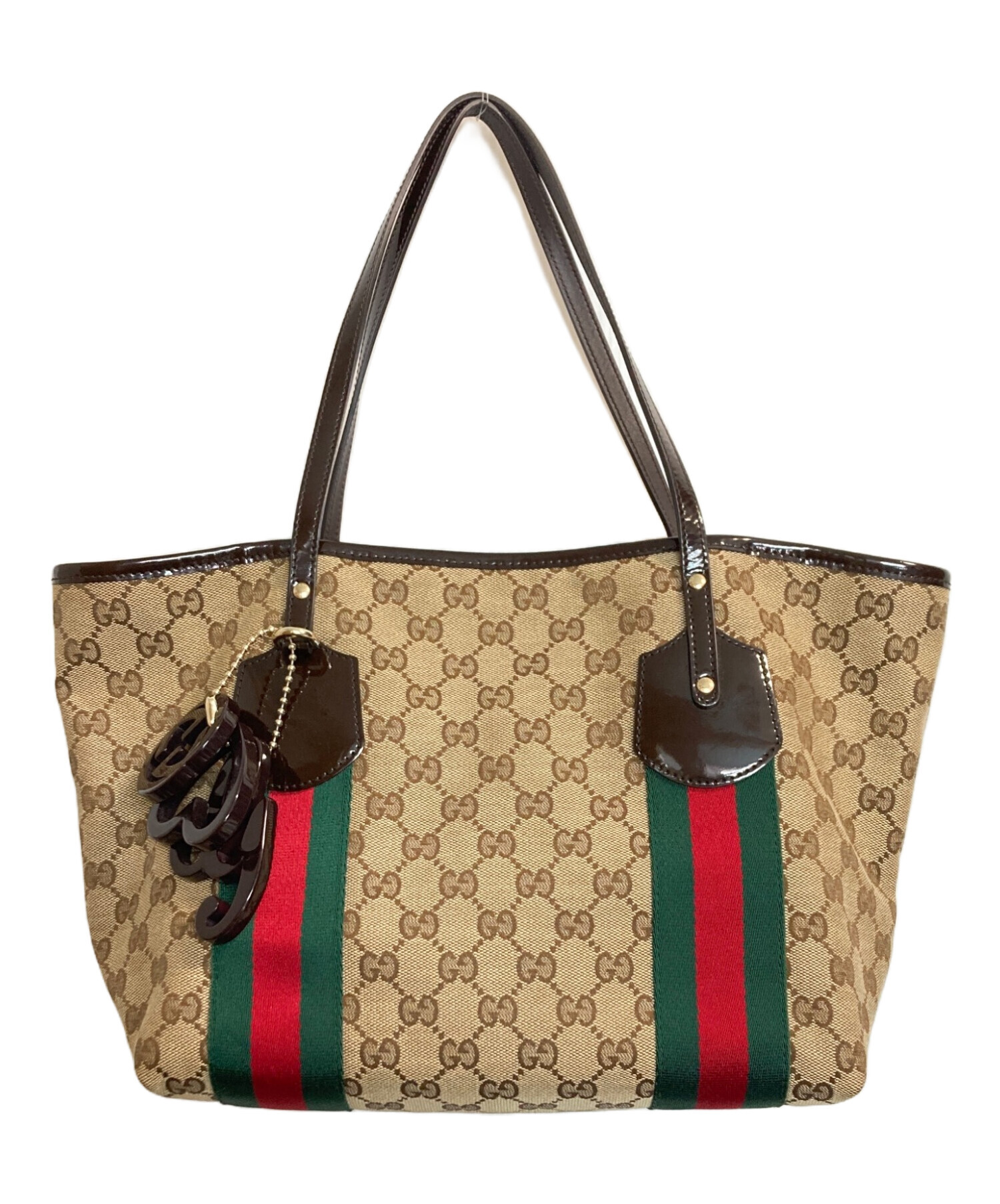中古・古着通販】GUCCI (グッチ) シェリーラインGGキャンバスジョリー