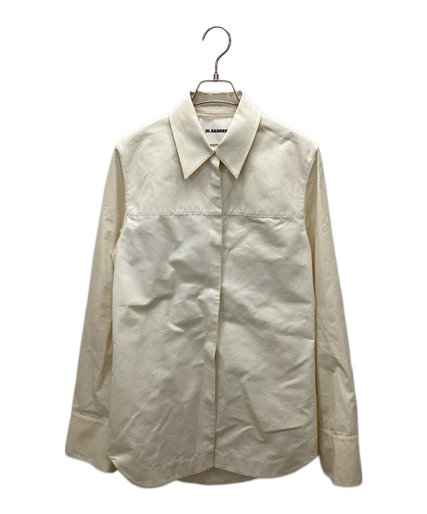 JIL SANDER ジルサンダー カジュアルシャツ レディース 【古着】【中古】 中古・古着通販】JIL SANDER (ジルサンダー) 長袖シャツ ベージュ
