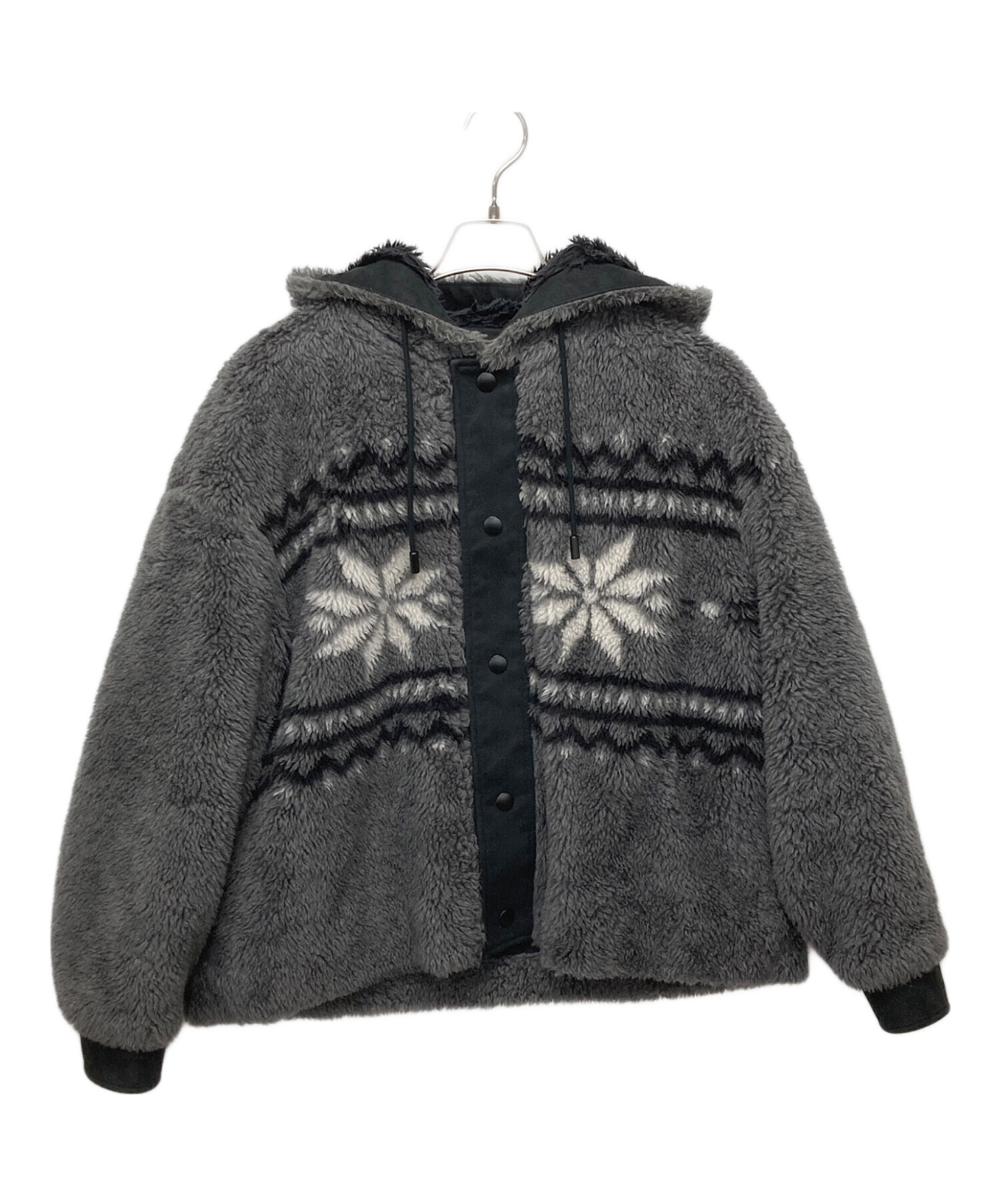 中古・古着通販】THE RERACS (ザ リラクス) フリースジャケット グレー