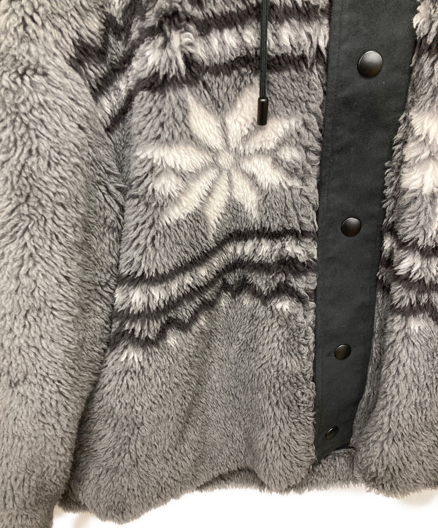 中古・古着通販】THE RERACS (ザ リラクス) フリースジャケット グレー