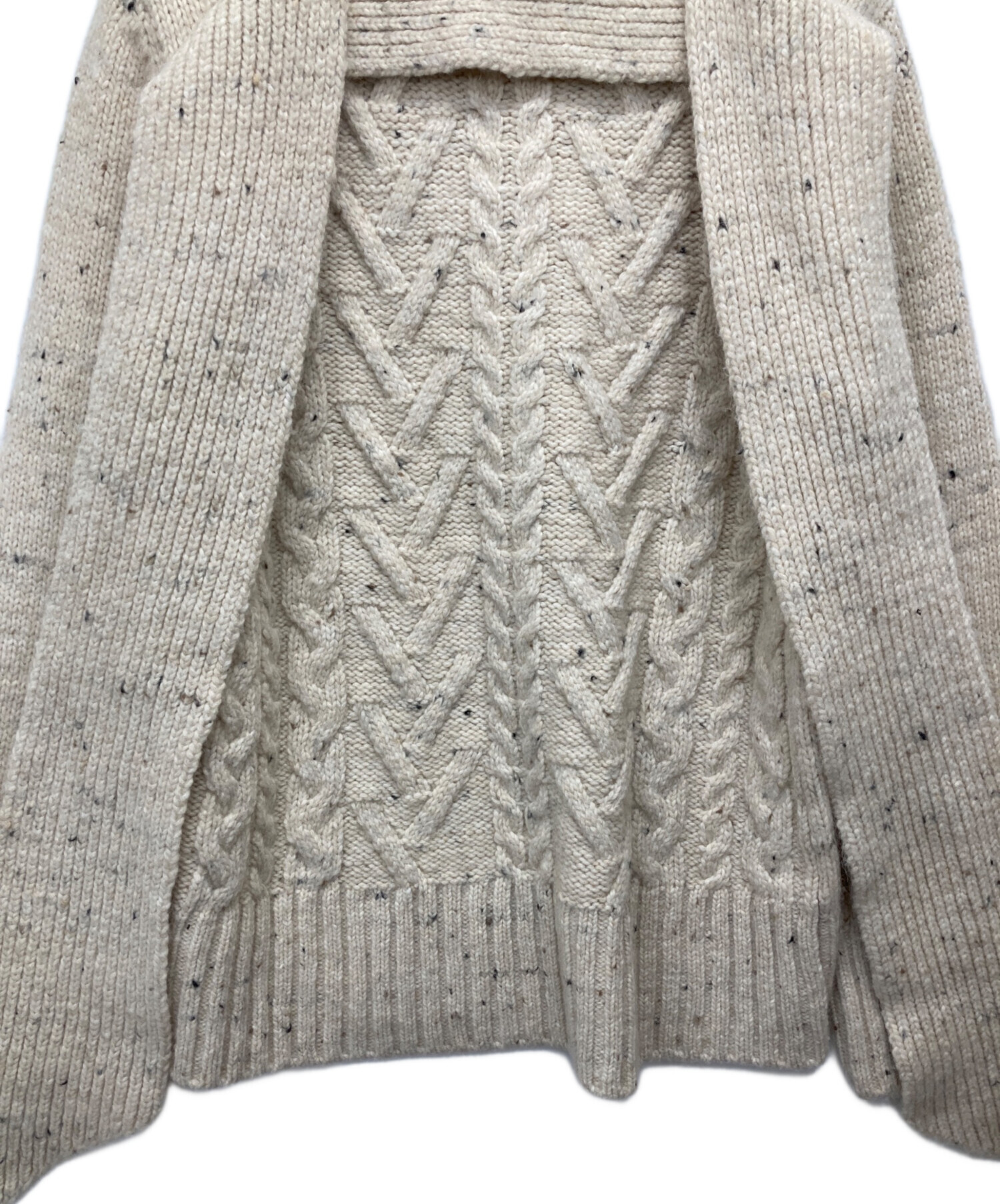 中古・古着通販】GANNI (ガニー) Cable Knit/マフラーデザインニット
