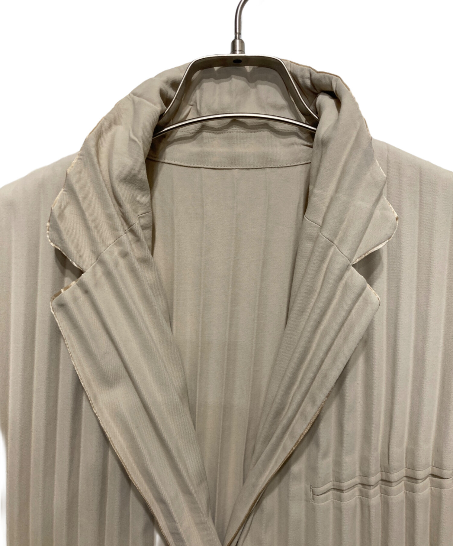 中古・古着通販】ISSEY MIYAKE (イッセイミヤケ) プリーツコート