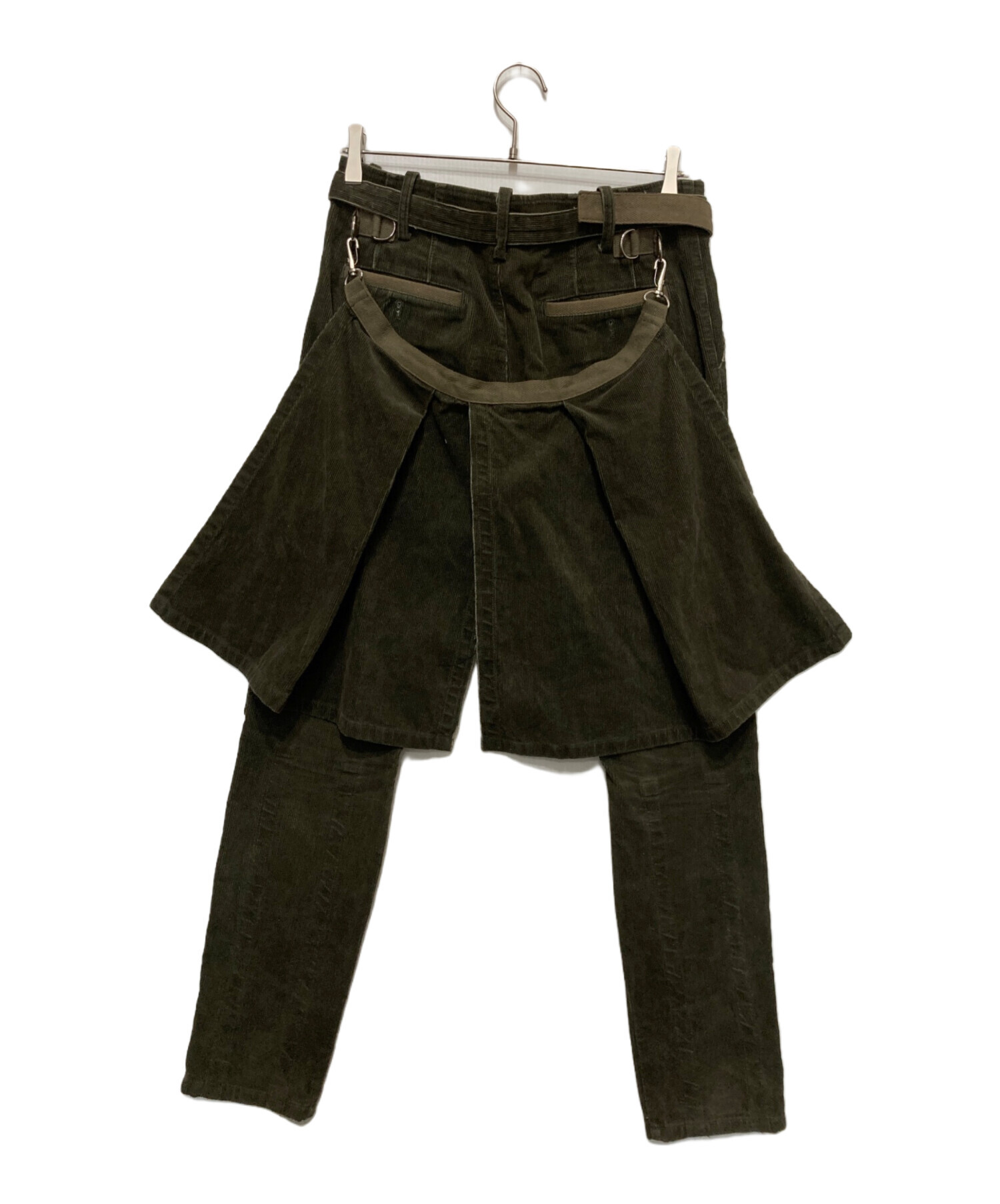 中古・古着通販】sacai (サカイ) apron front couduroy trousers