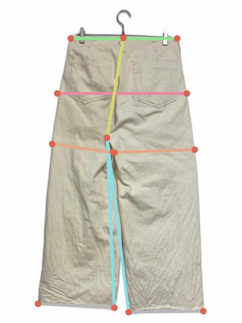 中古・古着通販】saby (サバイ) HEVY OZ TUCK BAGGY（ヘビーオズタック