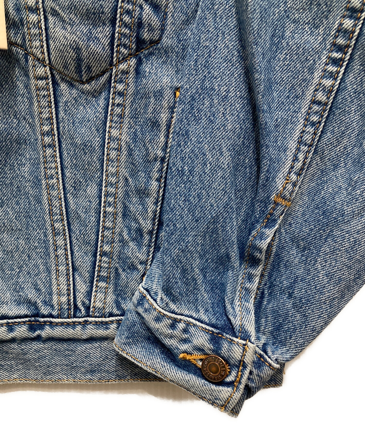 中古・古着通販】LEVI'S (リーバイス) 94年製デニムジャケット ブルー